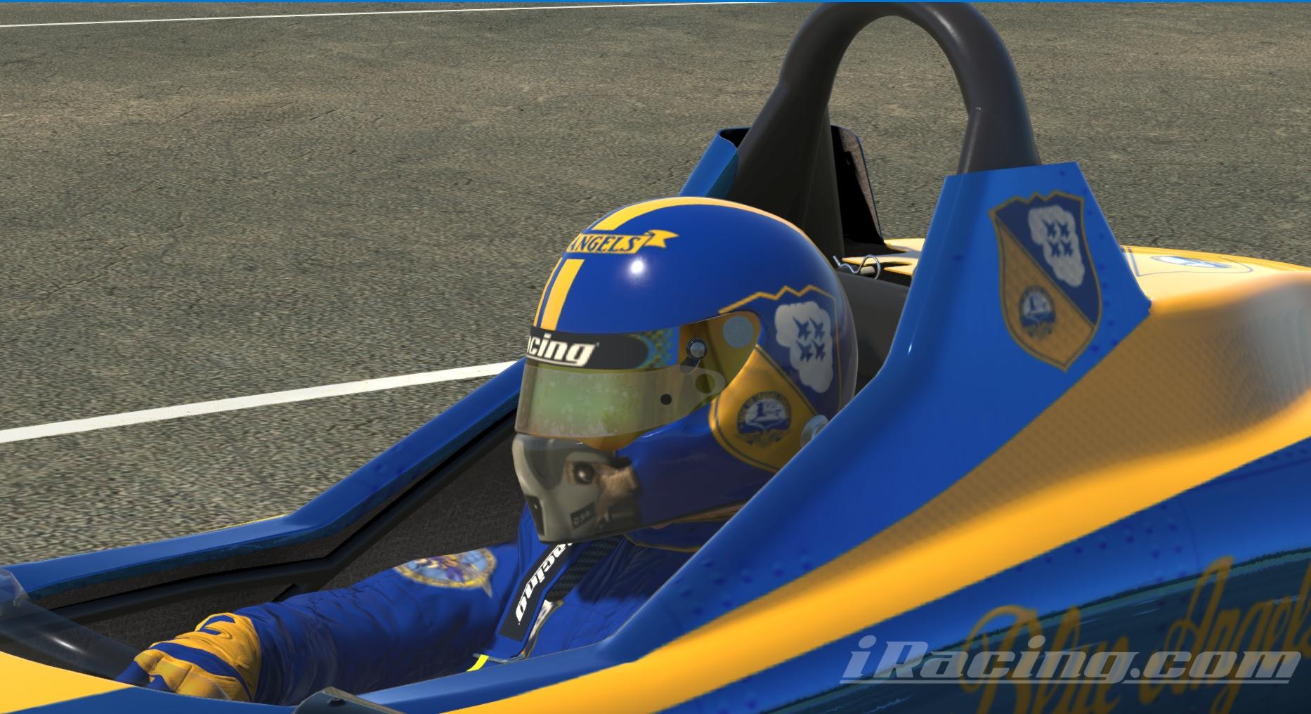 Helmet Blue Angels by Don Craig - Trading Paints