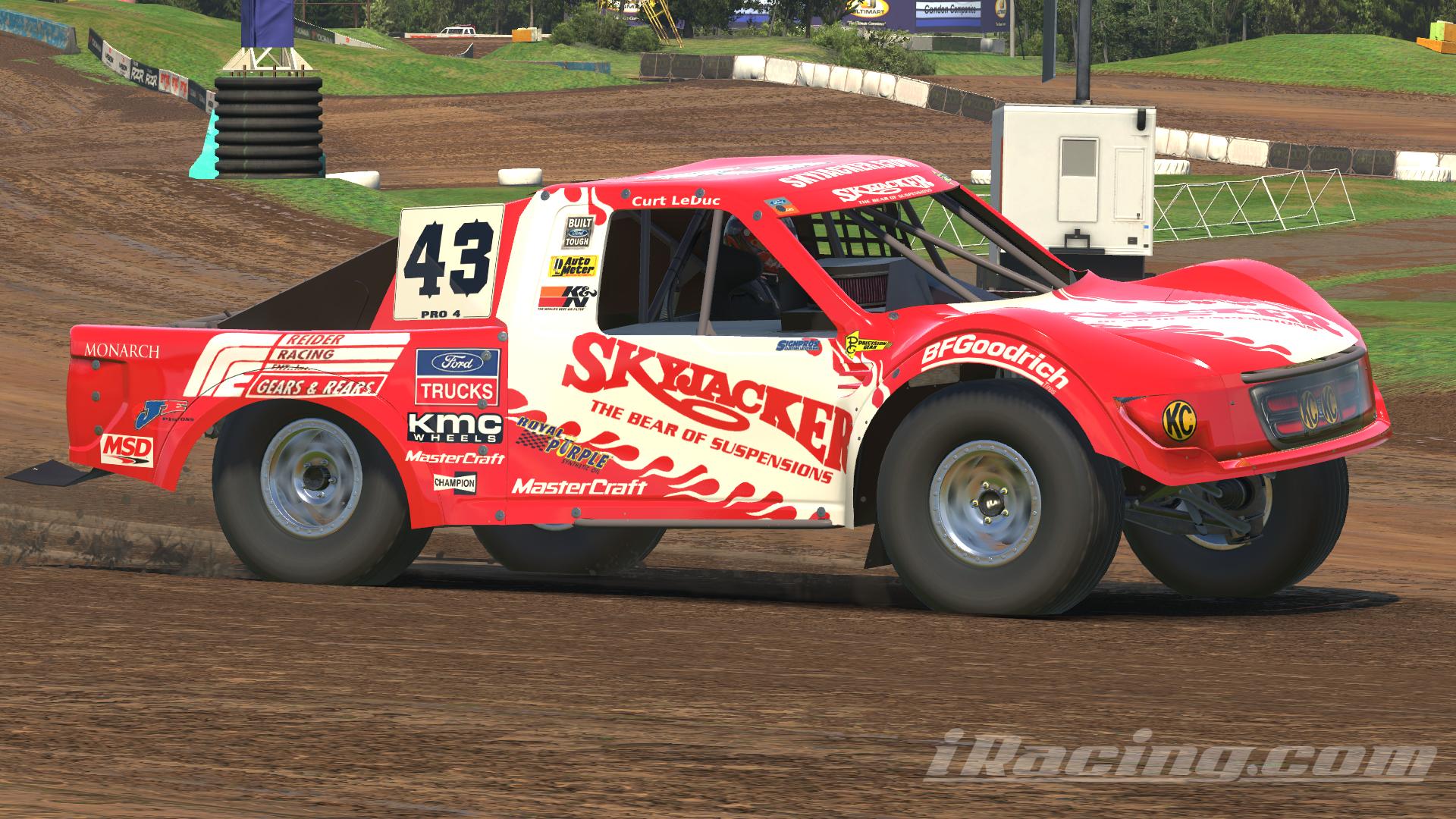 Curt LeDuc #43 PRO4 by Brian P. - Trading Paints