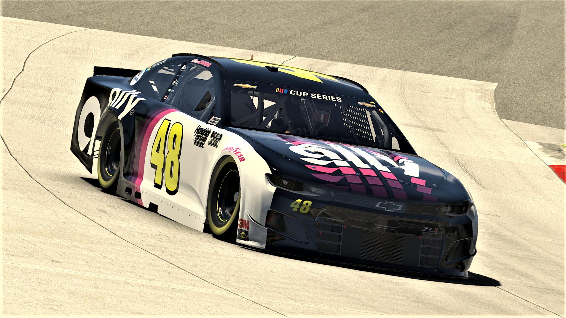 Alex Bowman Ally 2021 Concept by Quinn Johnston - Trading Paints