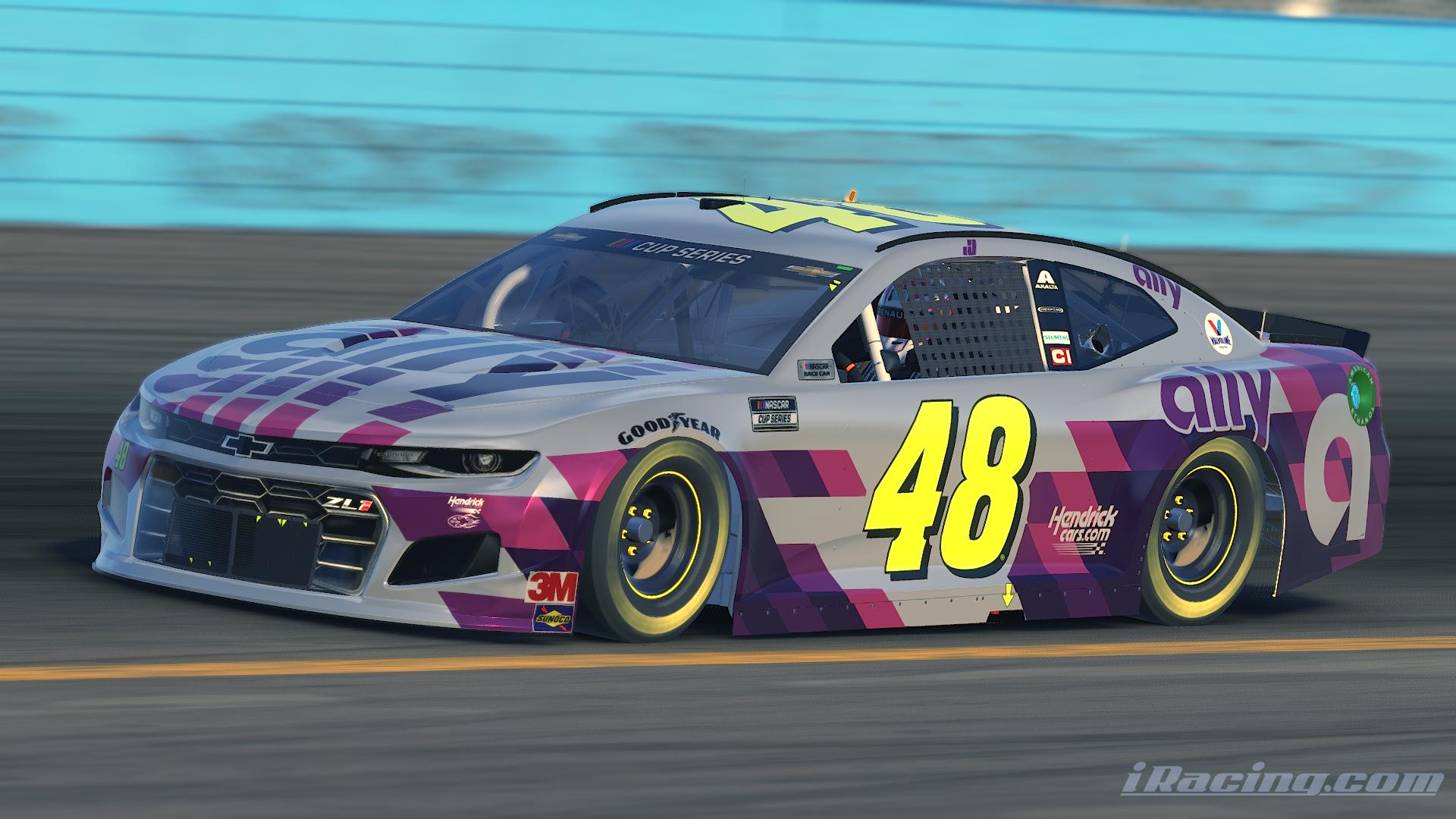 Jimmie Johnson Last Ride 2020 by Alexander L Russell - Trading Paints