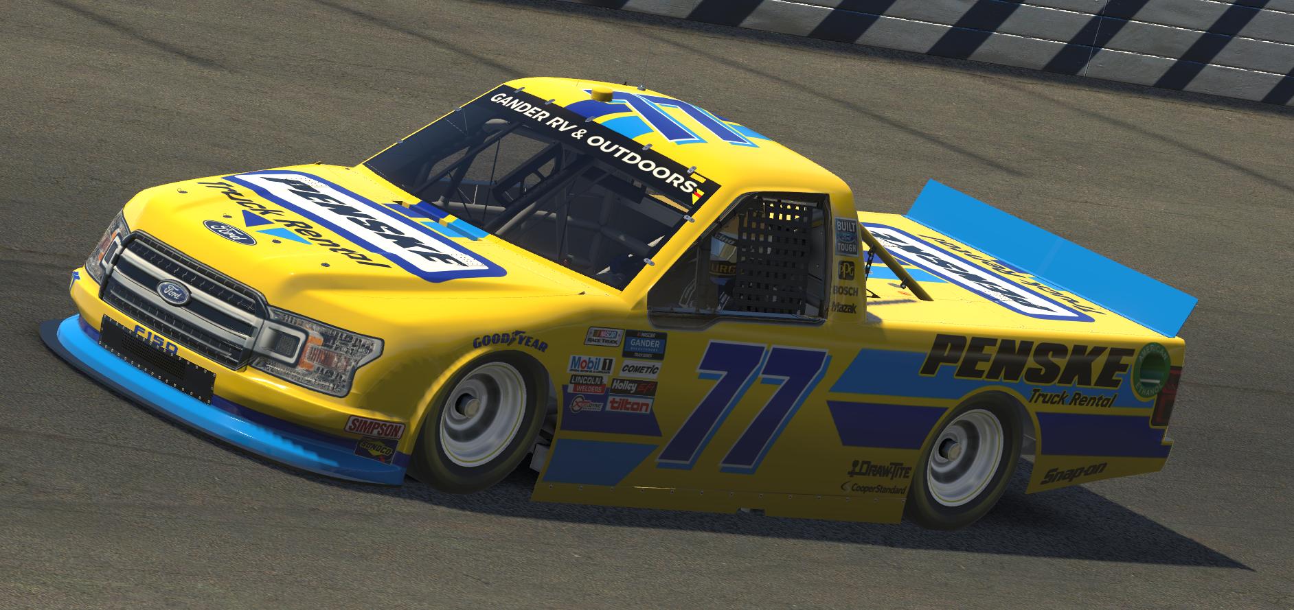 Fictional Penske Truck Rentals Ford F150 (Custom Number) by Will Bangs ...