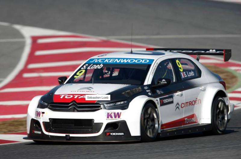 Audi RS3 LMS TCR citroen blanco wtcc by Jaime Lopez Prieto - Trading Paints