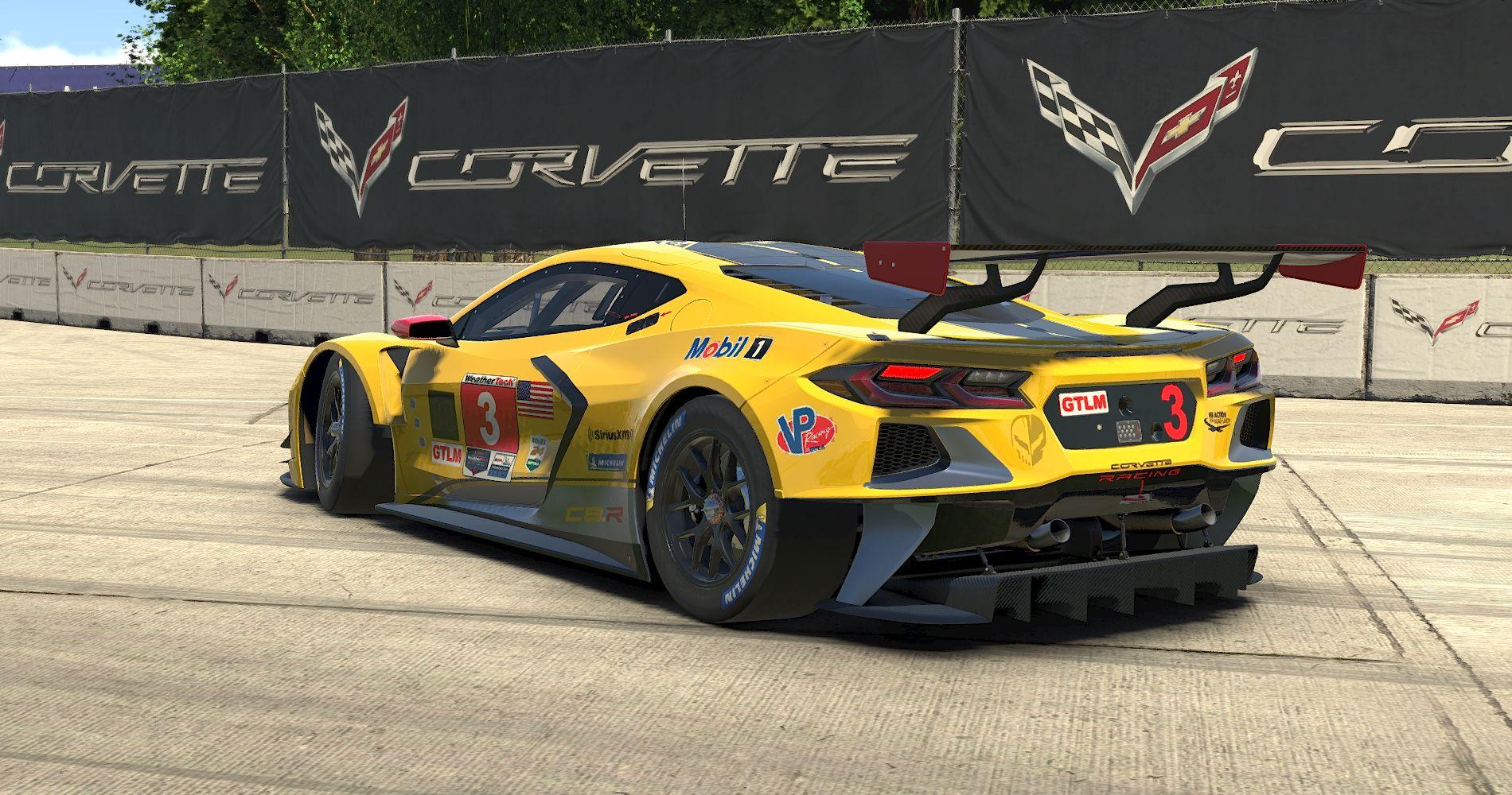 2020 CORVETTE RACING NO. 3 Chevrolet Corvette C8R by Stephane Parent ...