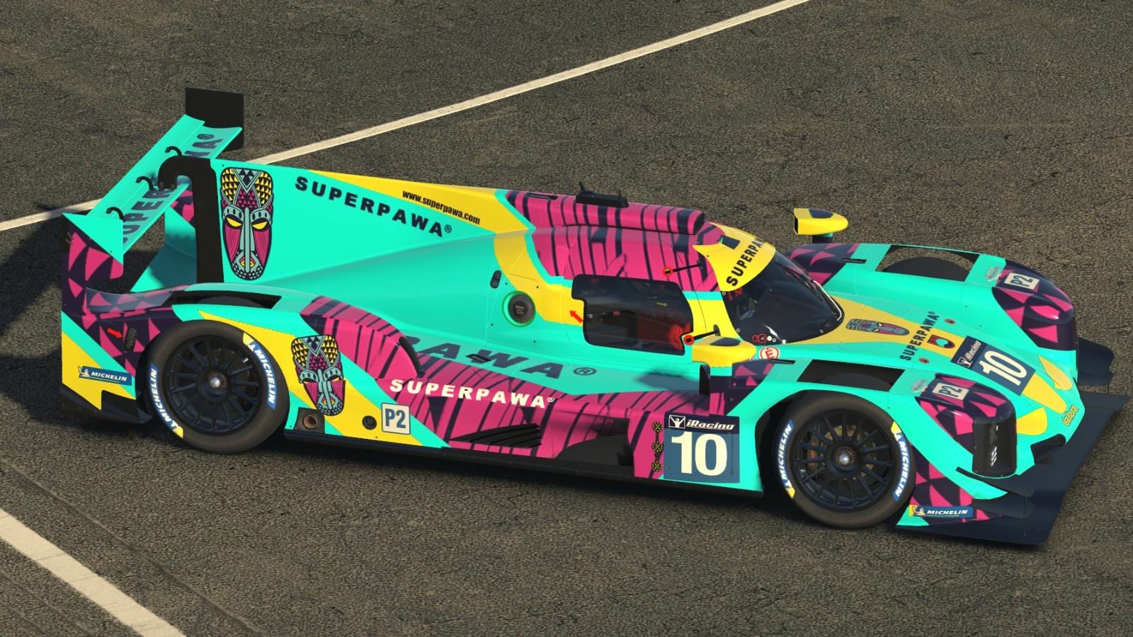 Superpawa Dallara LMP2 by Maciej Krolikowski - Trading Paints