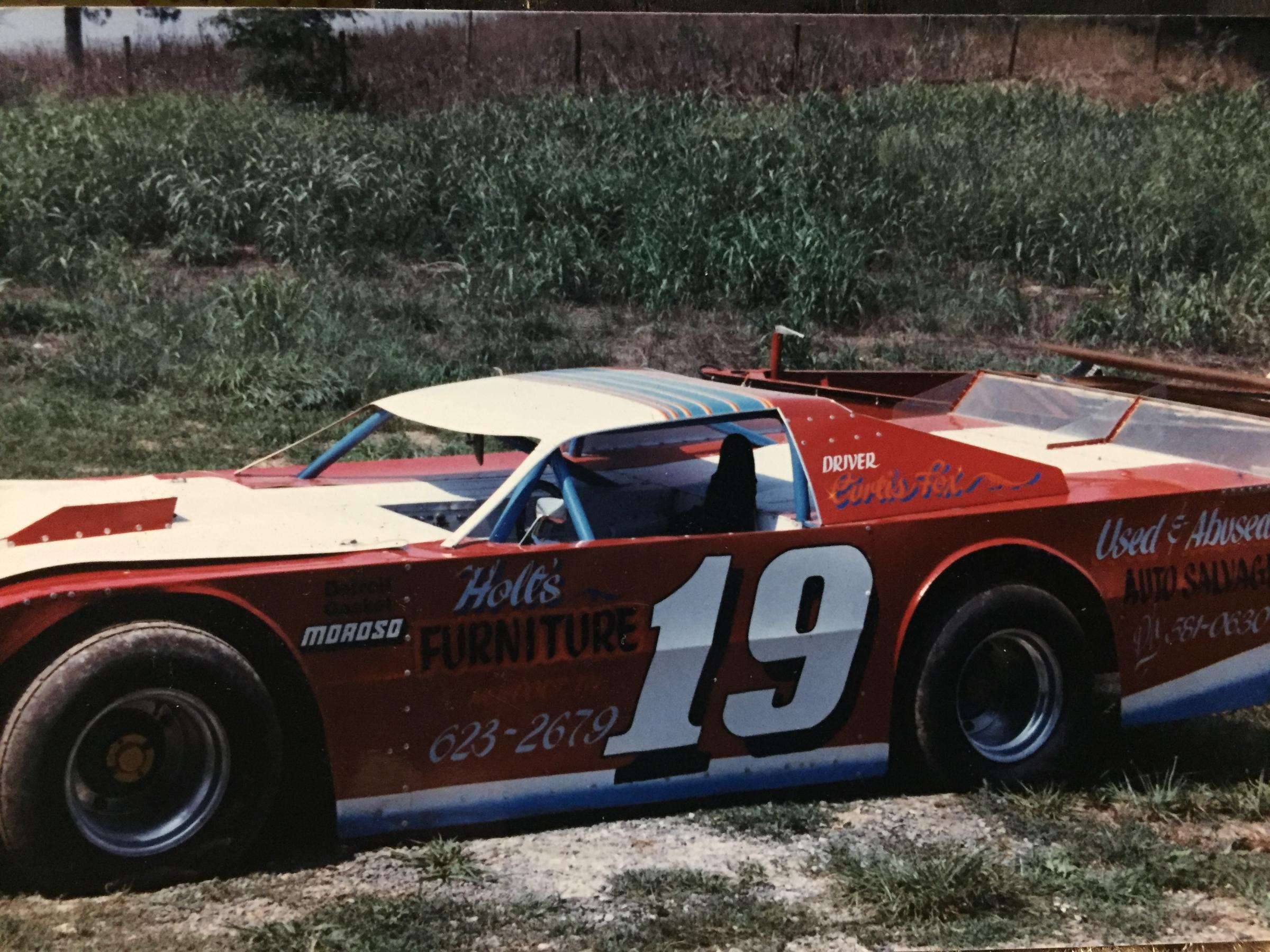 Curtis Fox throwback 1980s dirt late model by Skyler fox - Trading Paints