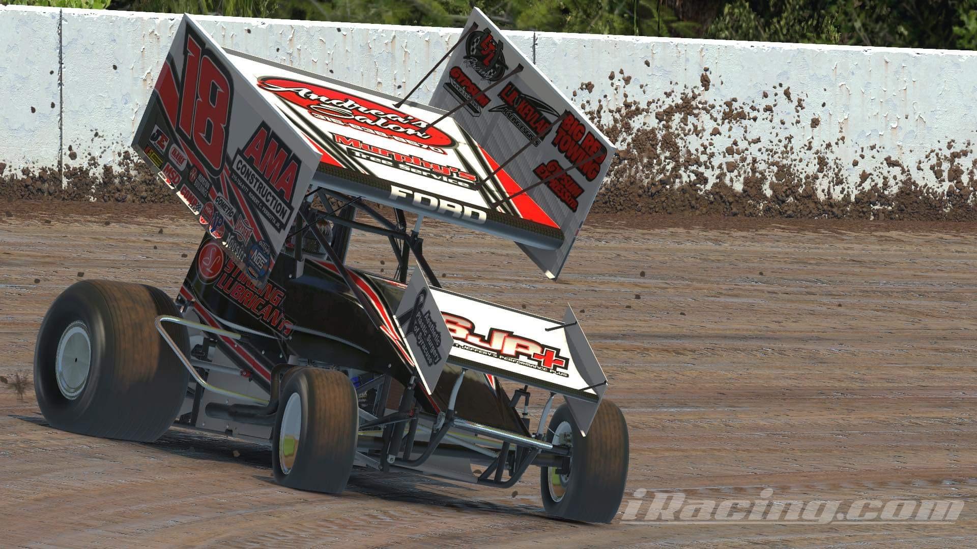 Brandon Ford Sprint Car 2020-21 by Matt Yorker - Trading Paints