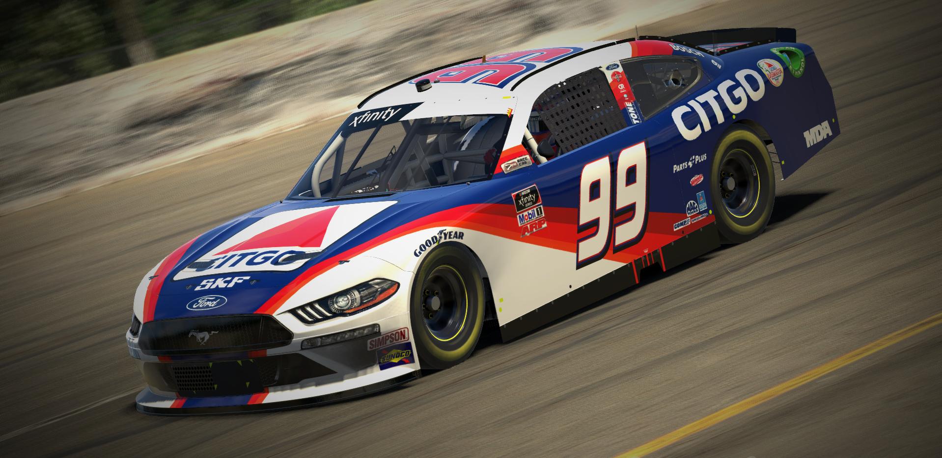 2002 J.Burton - Citgo /w Number by Thomas Nolden - Trading Paints