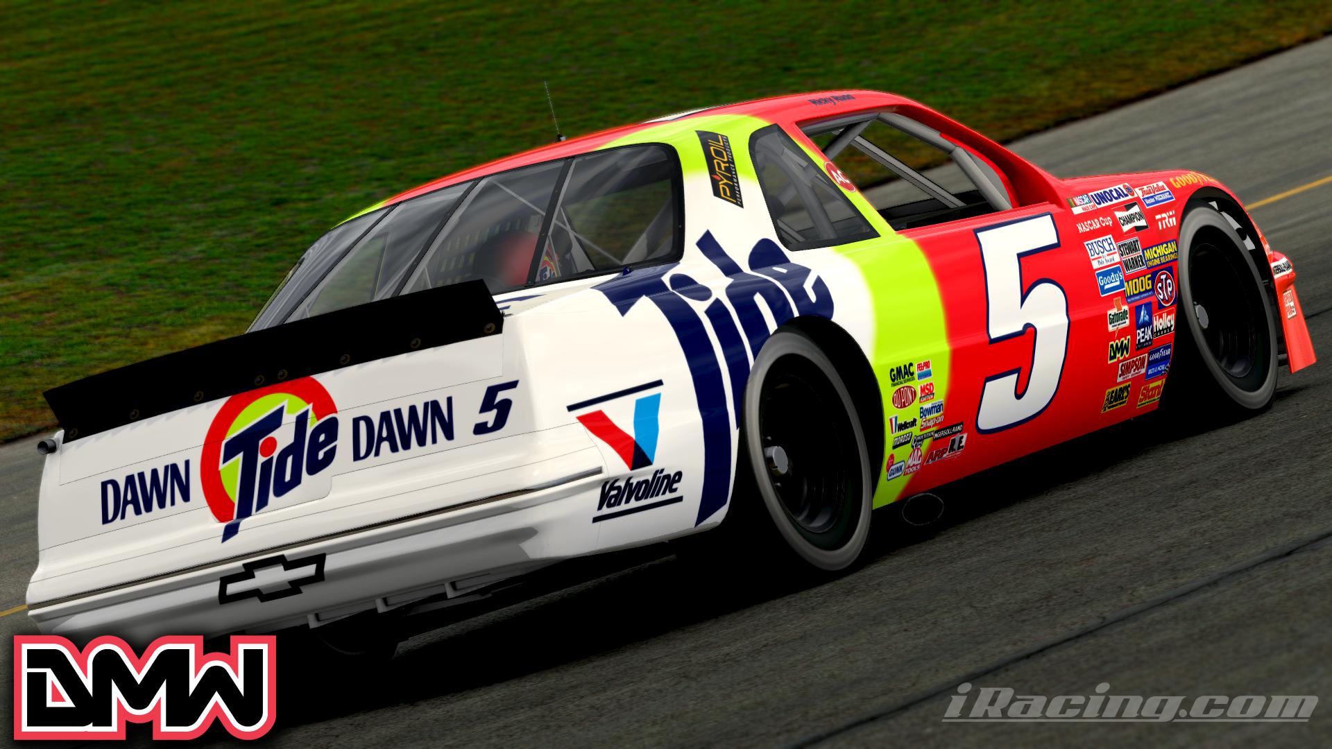 Ricky Rudd 1993 Tide Lumina by Dustin Winegardner - Trading Paints