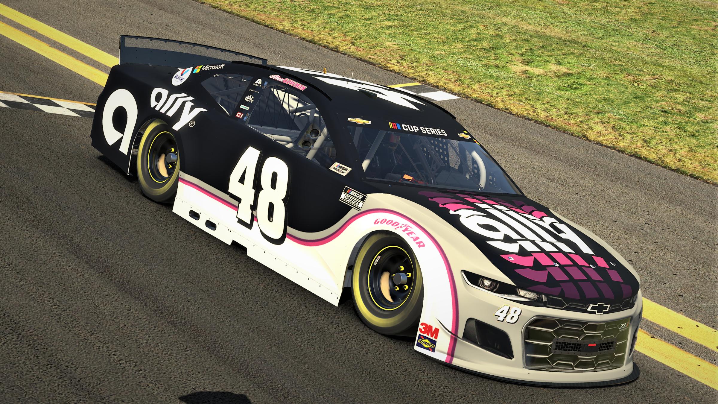 Alex Bowman Ally 2021 Concept by Quinn J. - Trading Paints