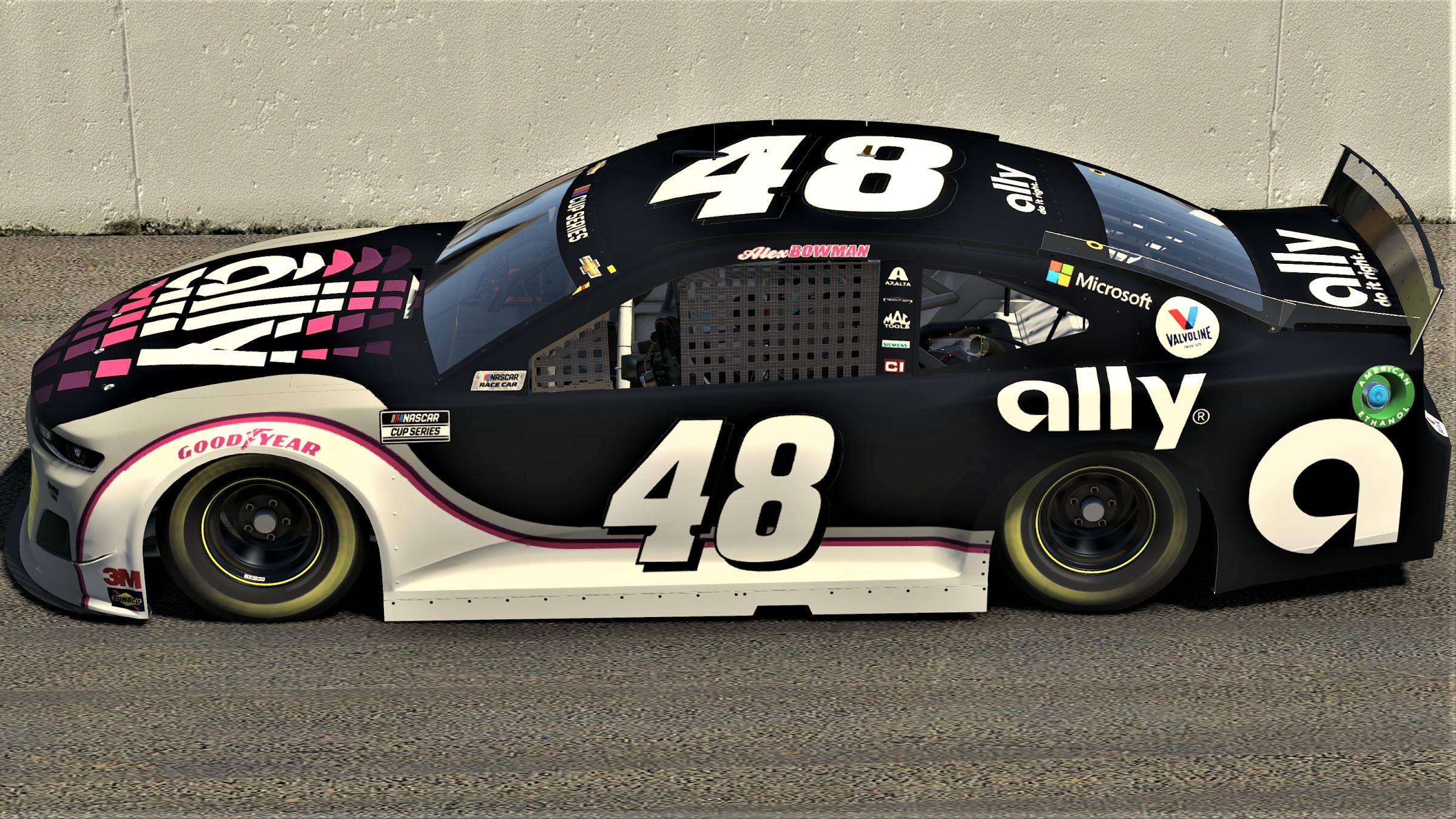 Alex Bowman Ally 2021 Concept (No Numbers) by Quinn Johnston - Trading ...