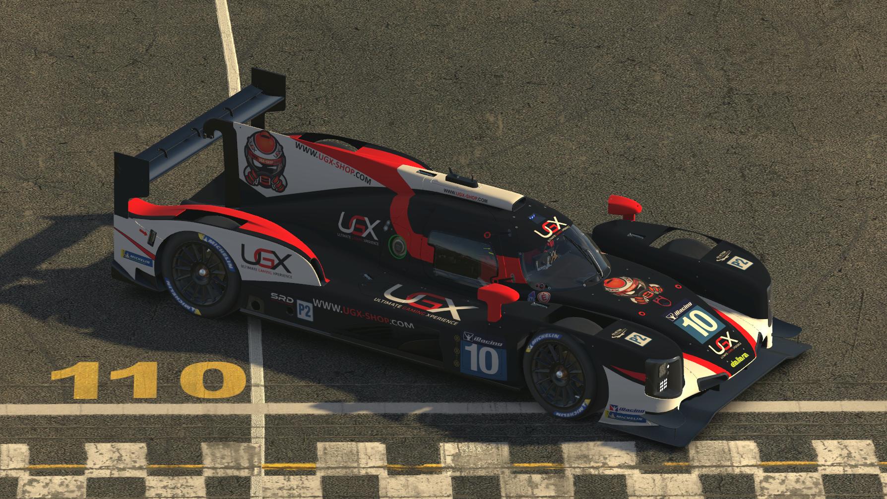 Dallara LMP2 UGX Design by Q Dekker - Trading Paints