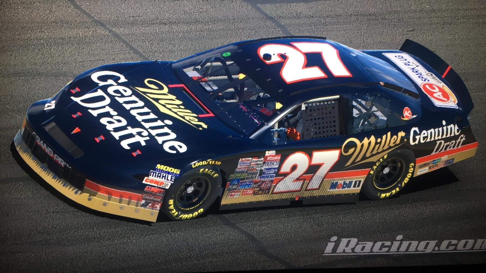 Rusty Wallace 1990 Arca with numbers by Michael Coulter J. - Trading Paints