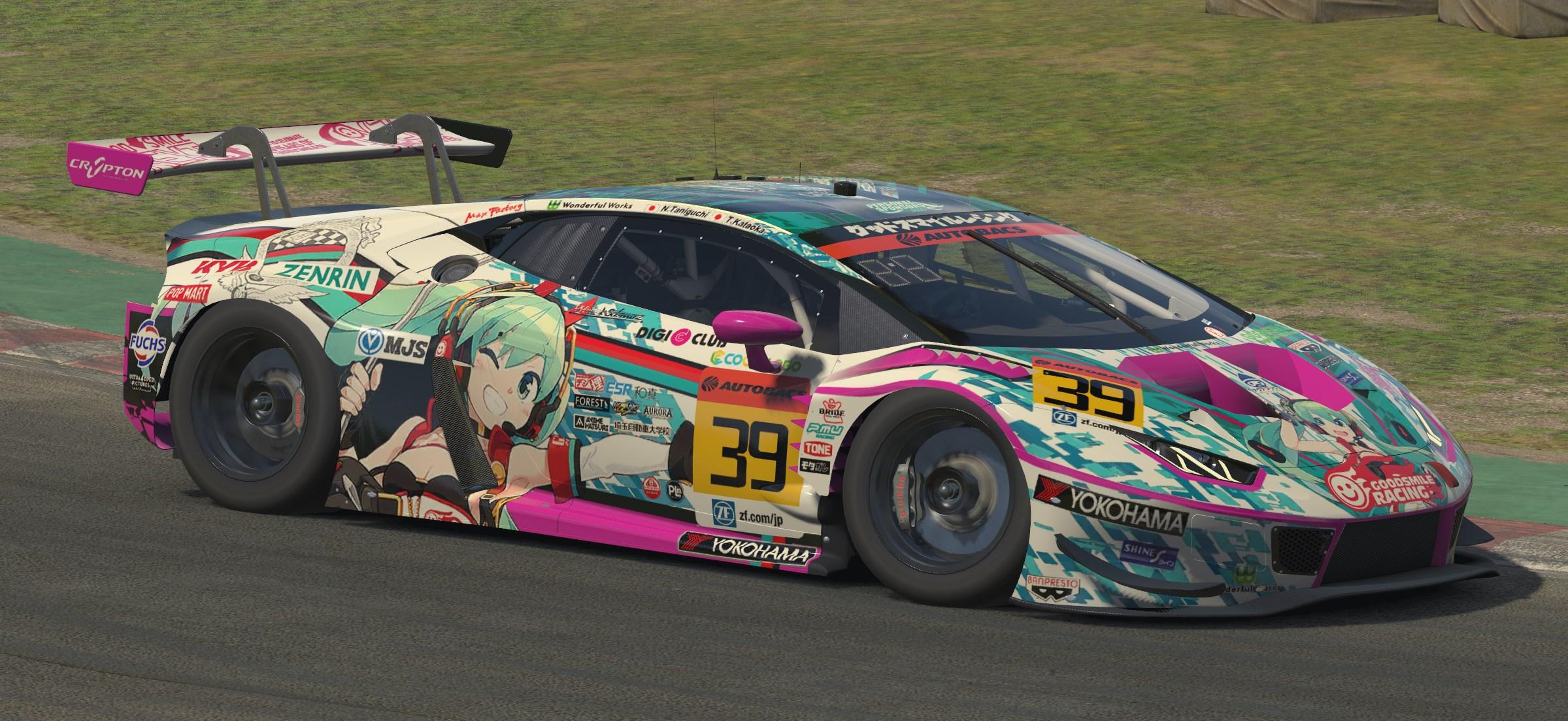 Goodsmile Racing 2020 Lamborghini GT3 EVO [Hatsune Miku GT Project] by ...