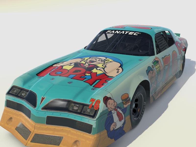 Popeye the Sailor Man Street Stock Pontiac by GT Parke - Trading Paints