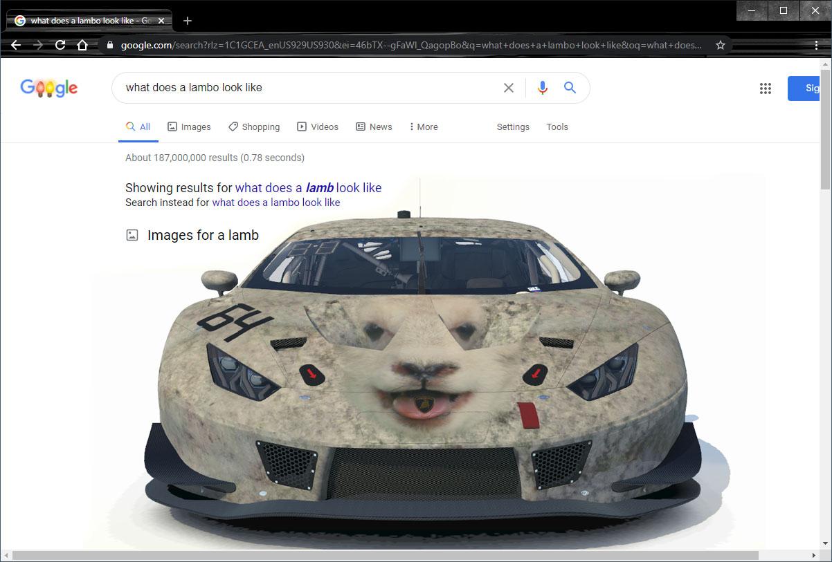 Its a lamb, bro! ???? by Ryan J Powers - Trading Paints