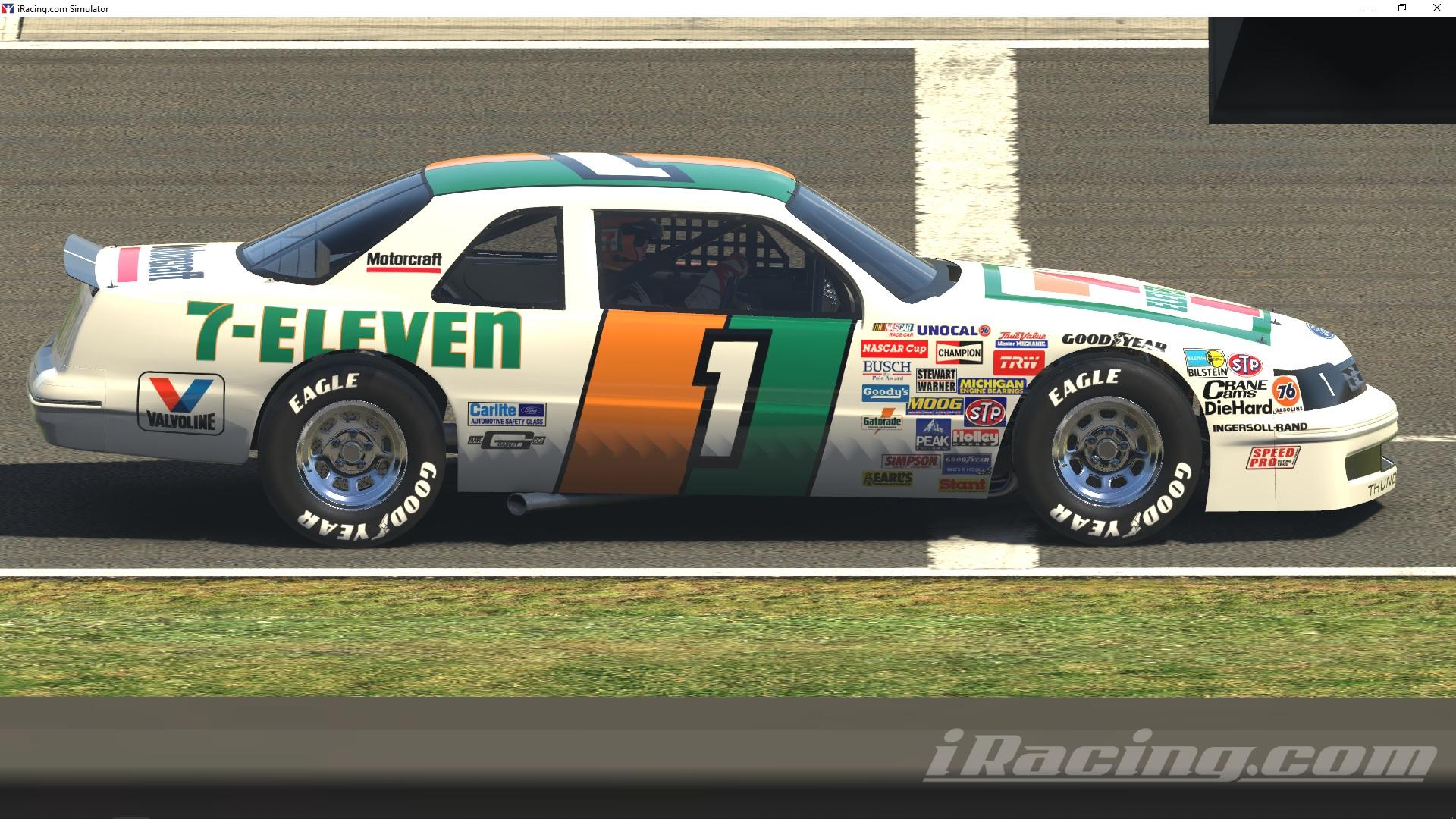 7-Eleven Ford by Mike Clifton - Trading Paints