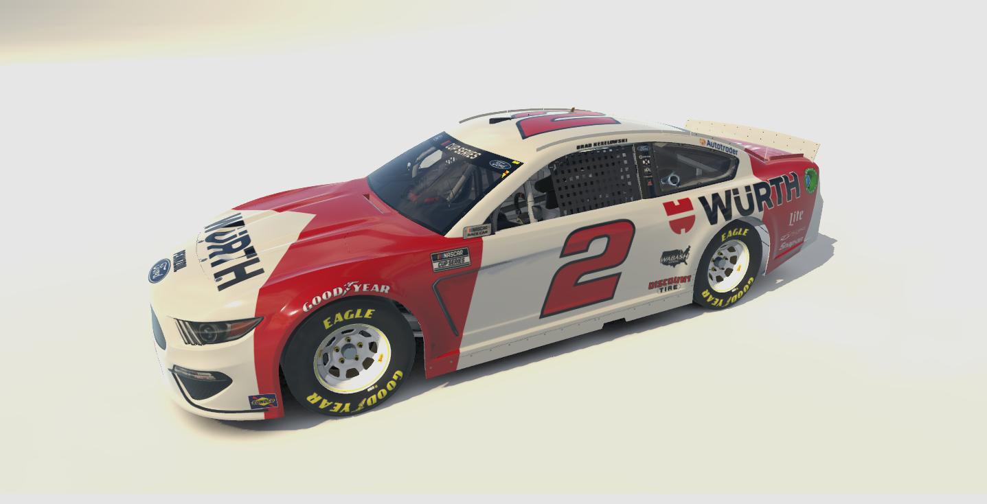 Brad Keselowski Throwback Concept: Penske Marlboro Indycar (Custom ...