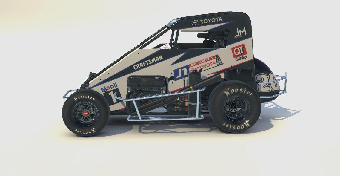 JIM NORTON TOYOTA MIDGET by Jameson Miller - Trading Paints