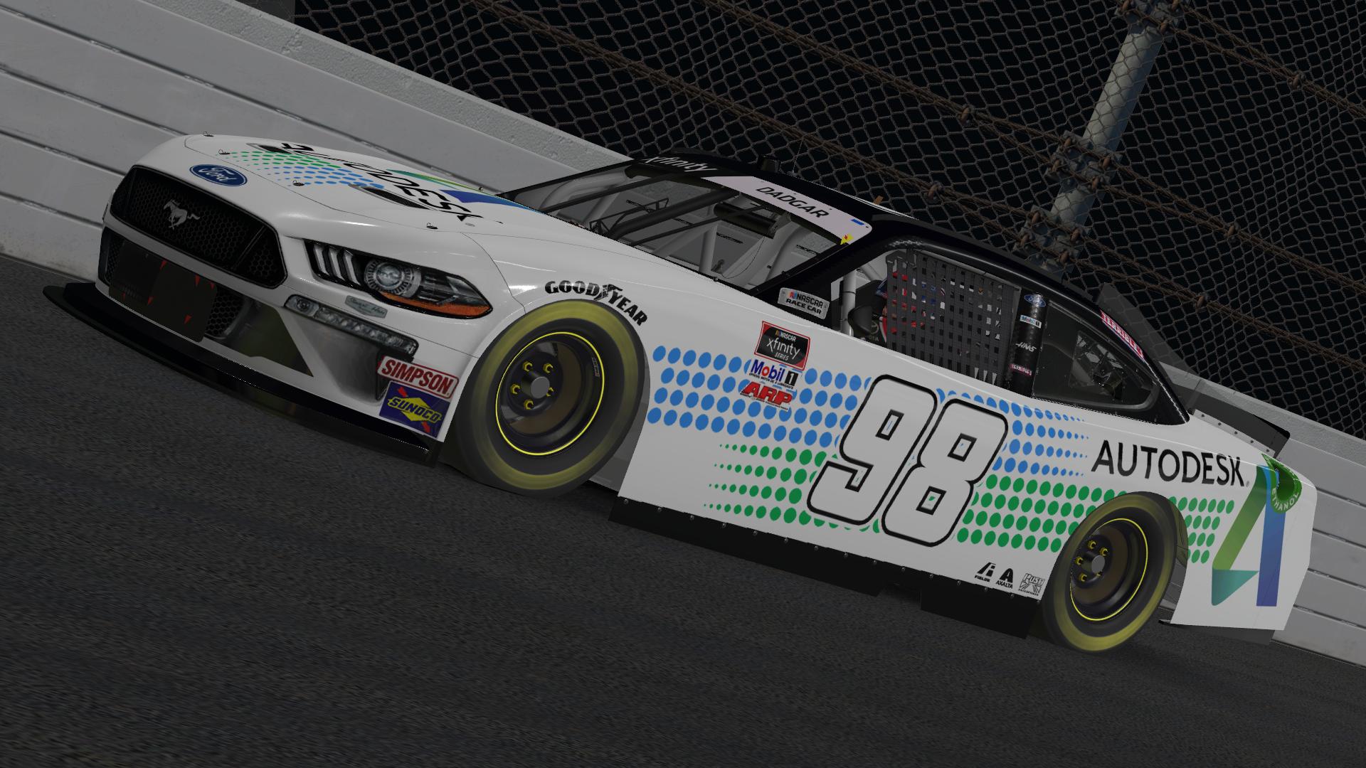 Riley Herbst Autodesk Fictional - NASCAR XFINITY Ford Mustang by Darius ...