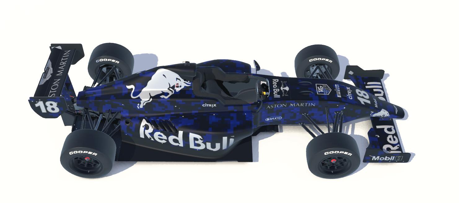 2018 Red Bull RB14 Camo by Juan Pablo Tedin - Trading Paints