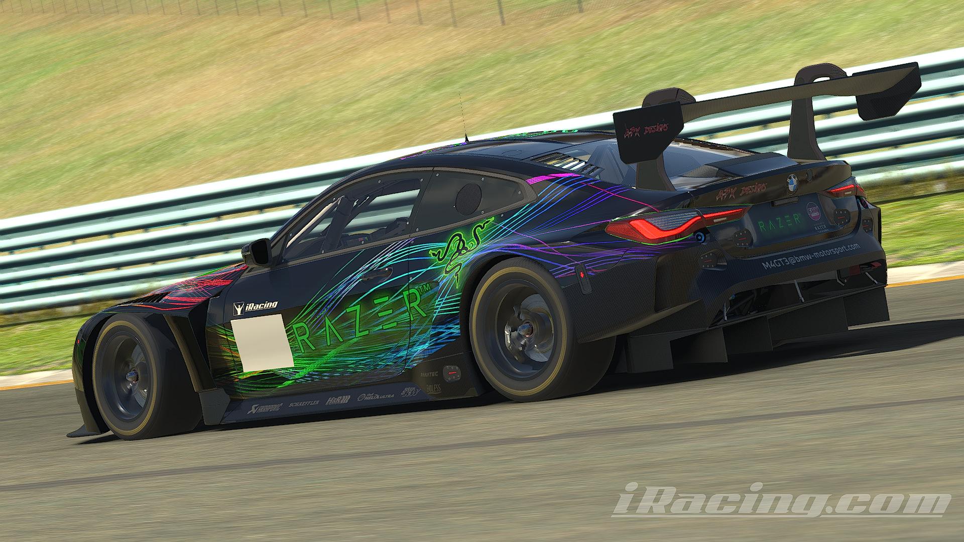 BMW M4 GT3 RAZER by Alan H. - Trading Paints