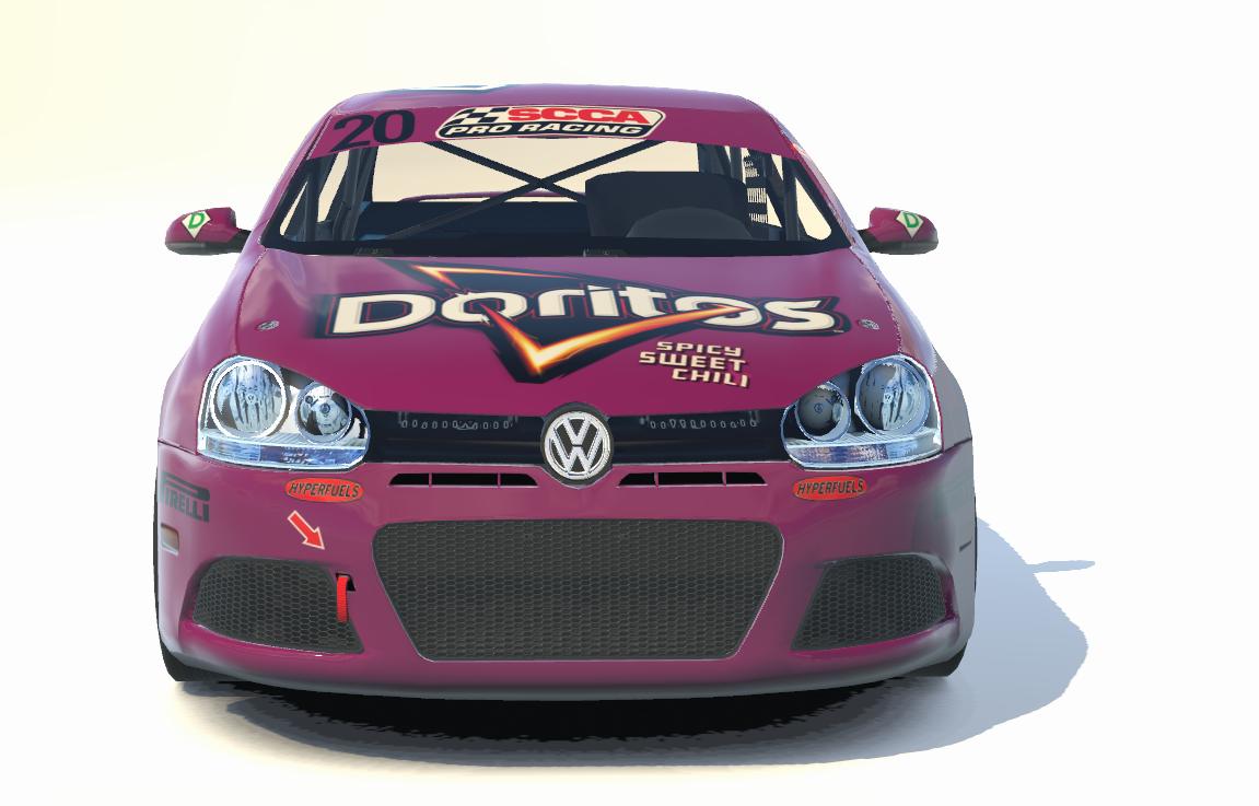 VW Jetta TDI Doritos Spicy Sweet Chili by Johnny McNamara - Trading Paints