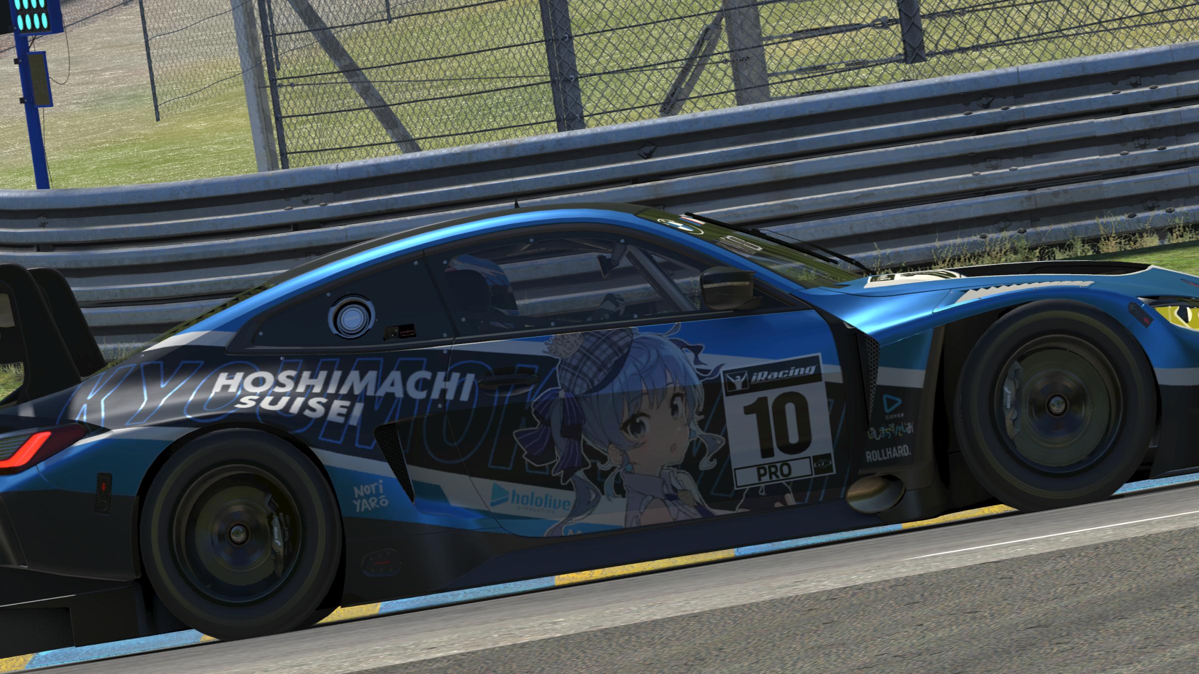 Hololive - Hoshimachi Suisei (BMW M4 GT3 Prototype) [Anime/Itasha] by ...