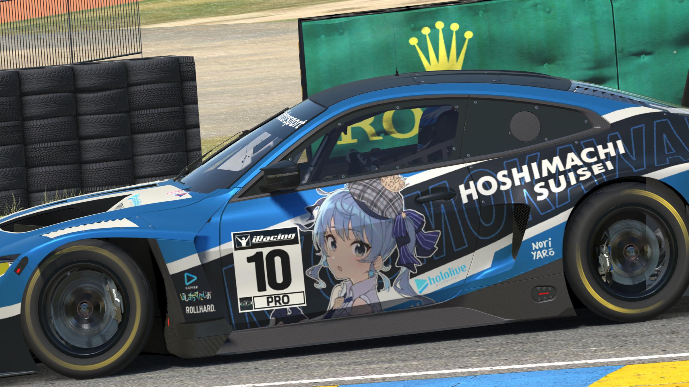 Hololive - Hoshimachi Suisei (BMW M4 GT3 Prototype) [Anime/Itasha] by ...