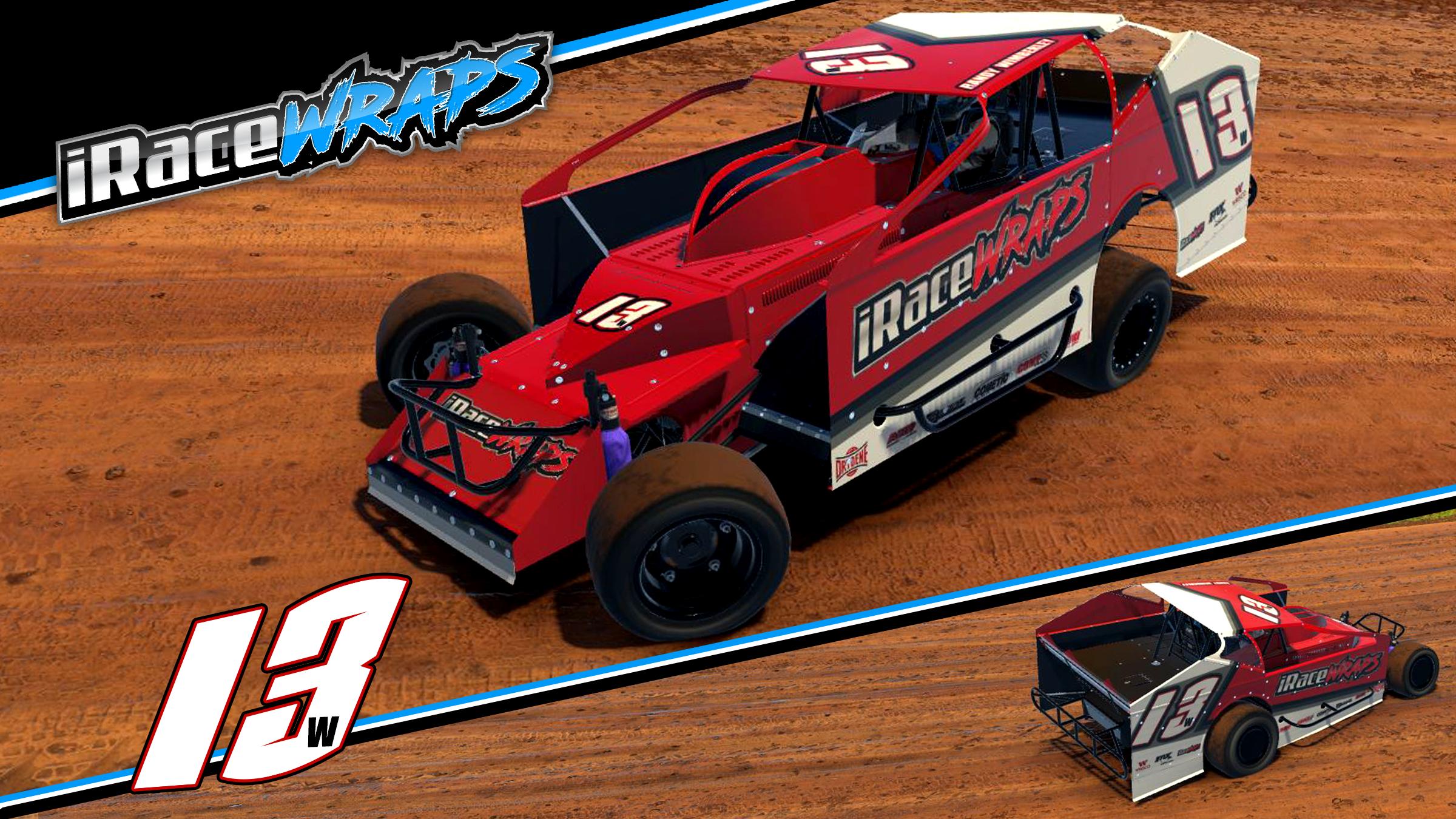 Rrandy Wimberley - Dirt Big Block Modified from iRaceWraps by Michael E ...