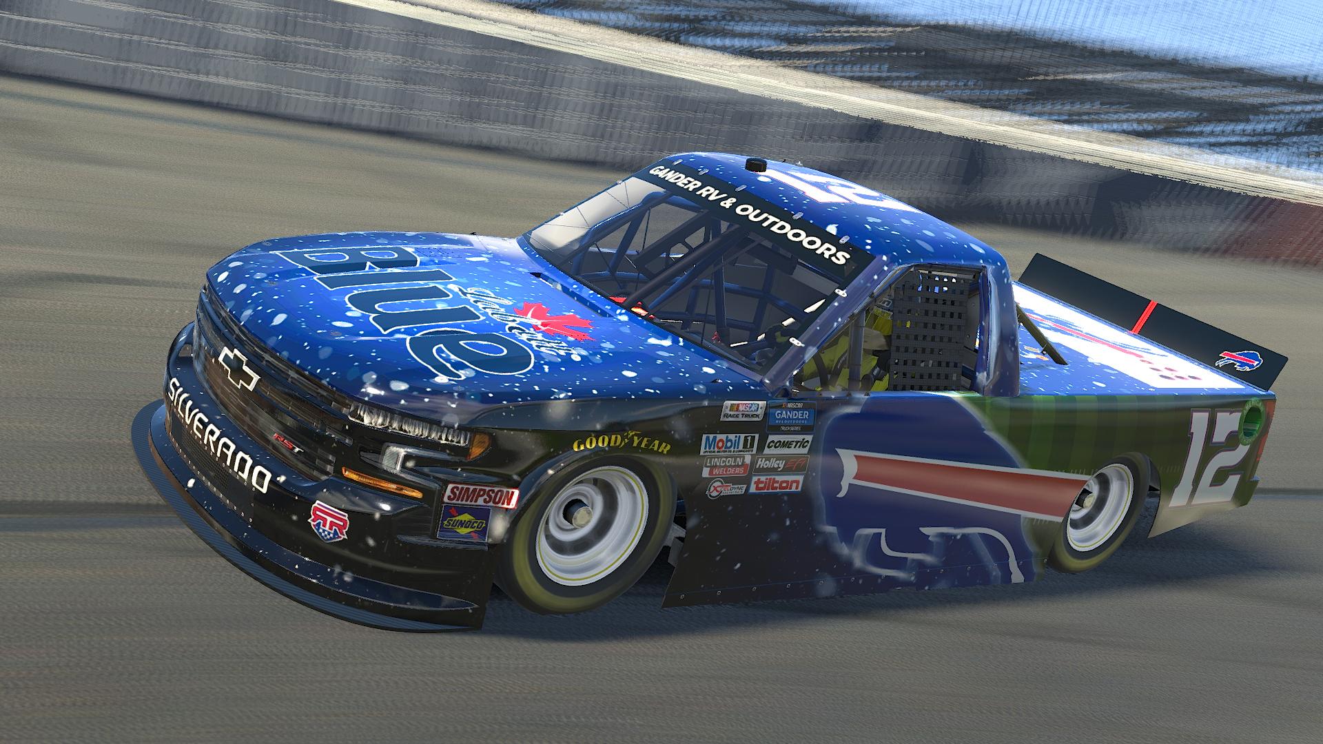 Buffalo Bills Silverado by William Smith21 - Trading Paints