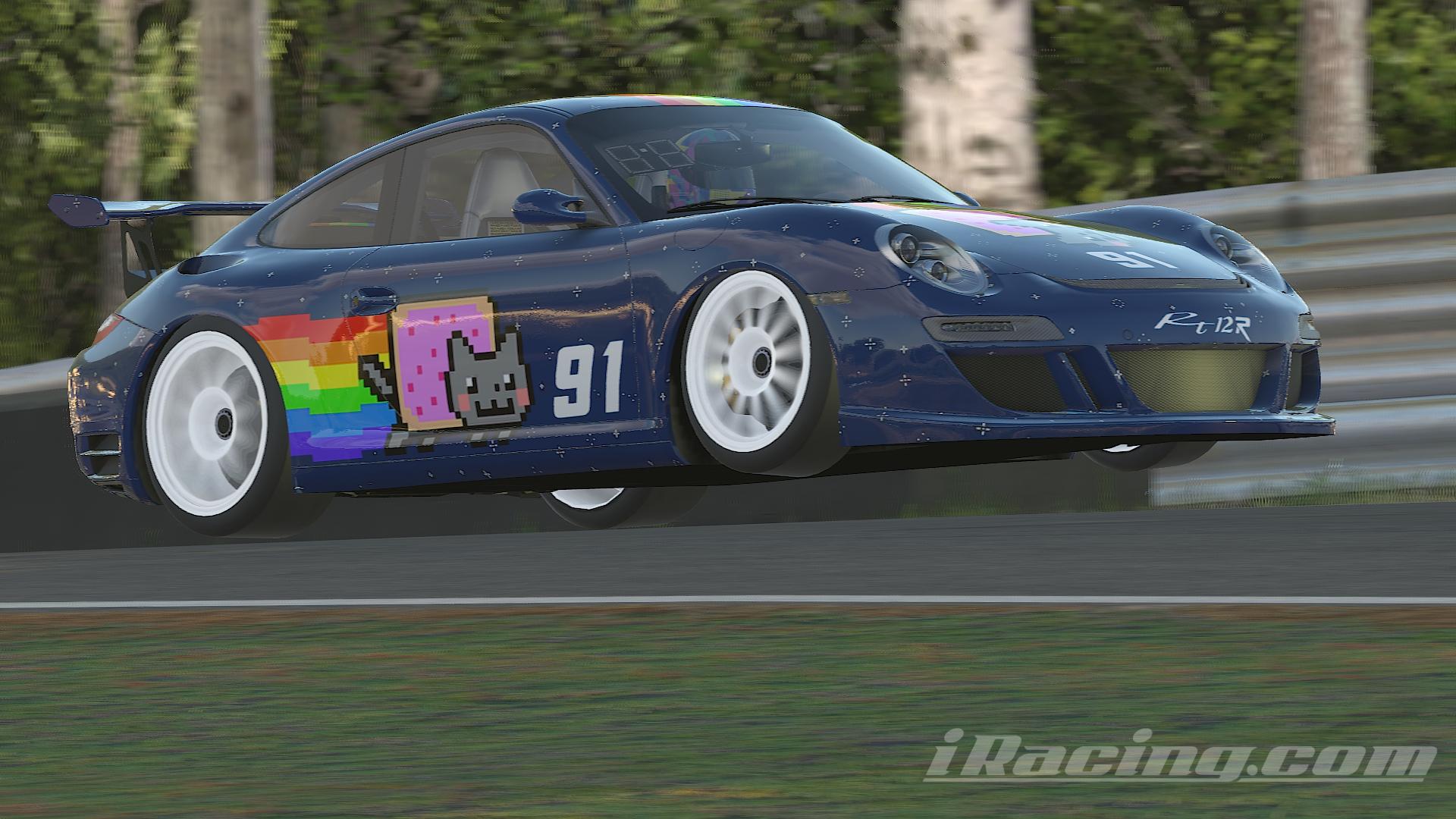 Nyan Cat RUF RT 12R Track by Garrett Hess - Trading Paints