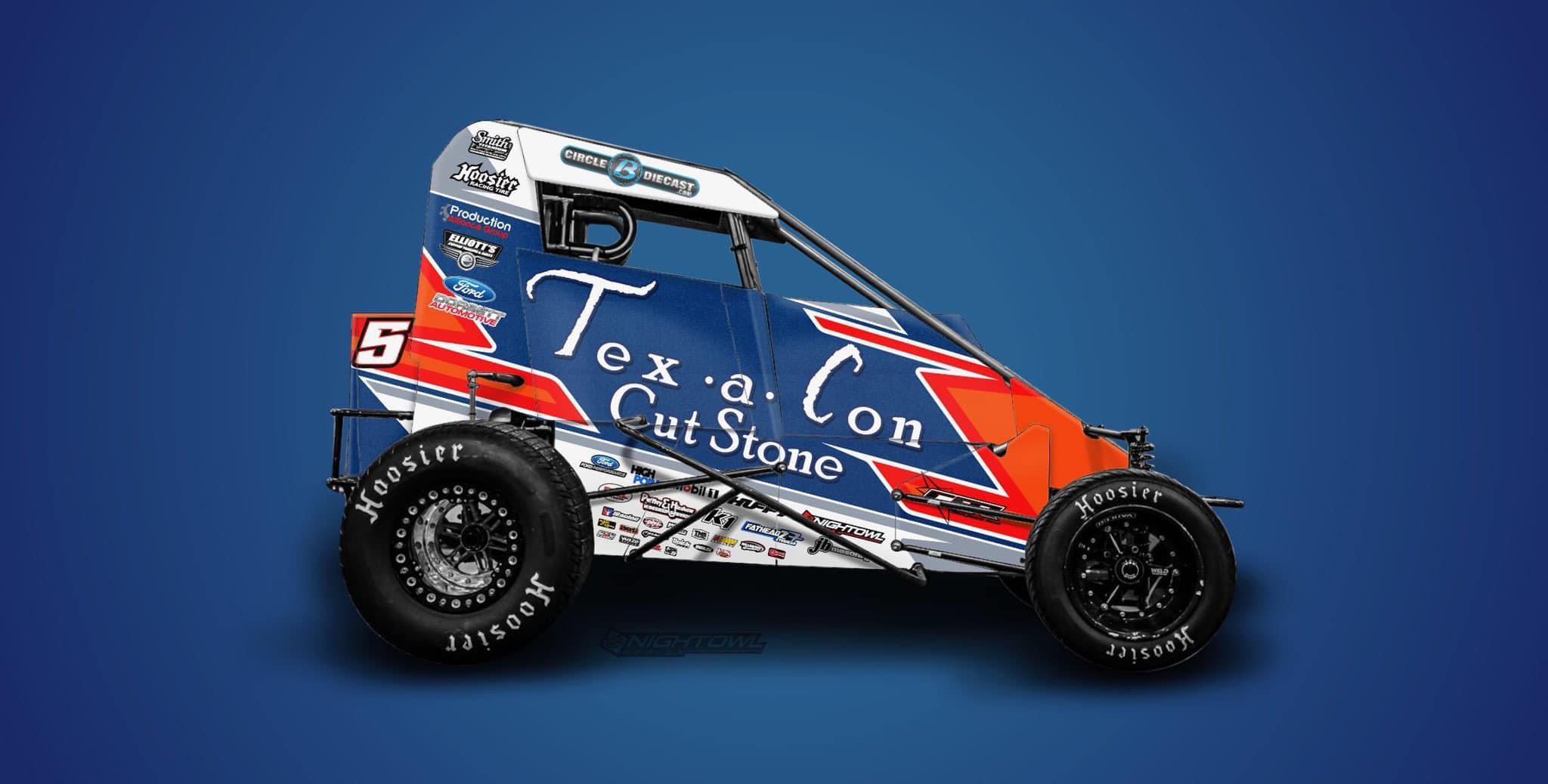 2021 Chase Briscoe Chili Bowl Midget by Dylan Braddy2 - Trading Paints