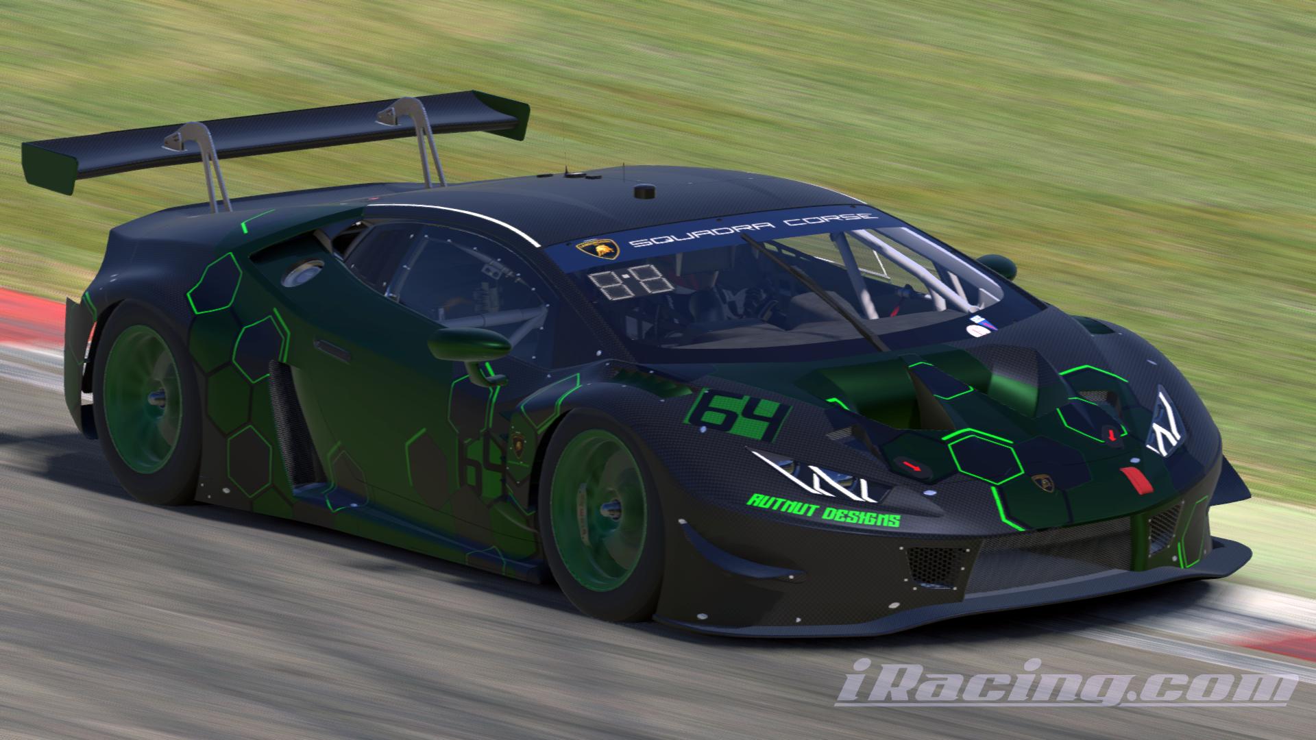 Green Hex lambo GT3 Livery by James R. - Trading Paints