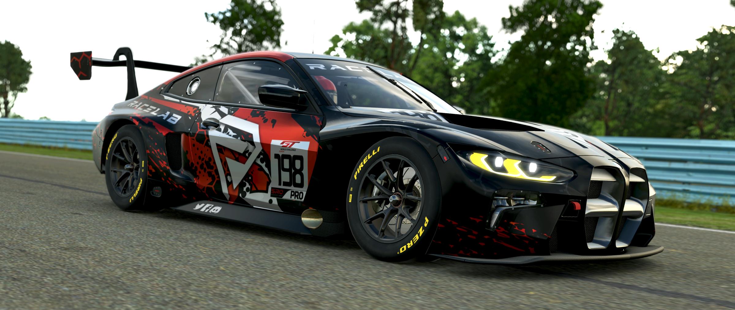 BMW M4 GT3 Racelab Livery by Krisztián Kónya - Trading Paints