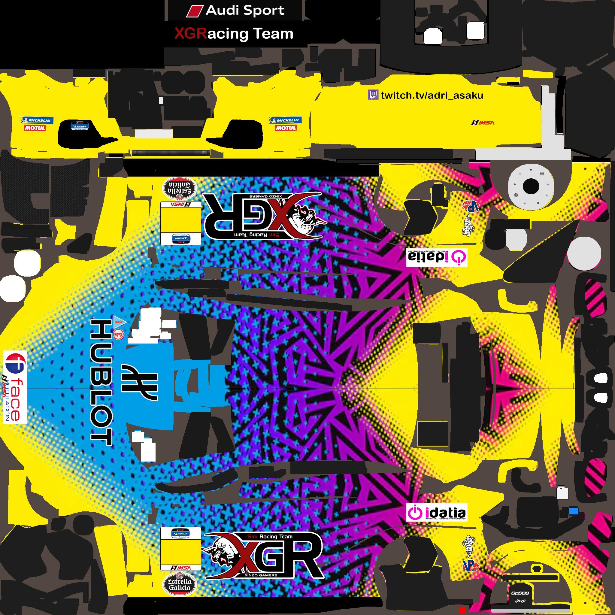 Audi RS3 LMS 2021 by Roberto Paz Rodriguez - Trading Paints