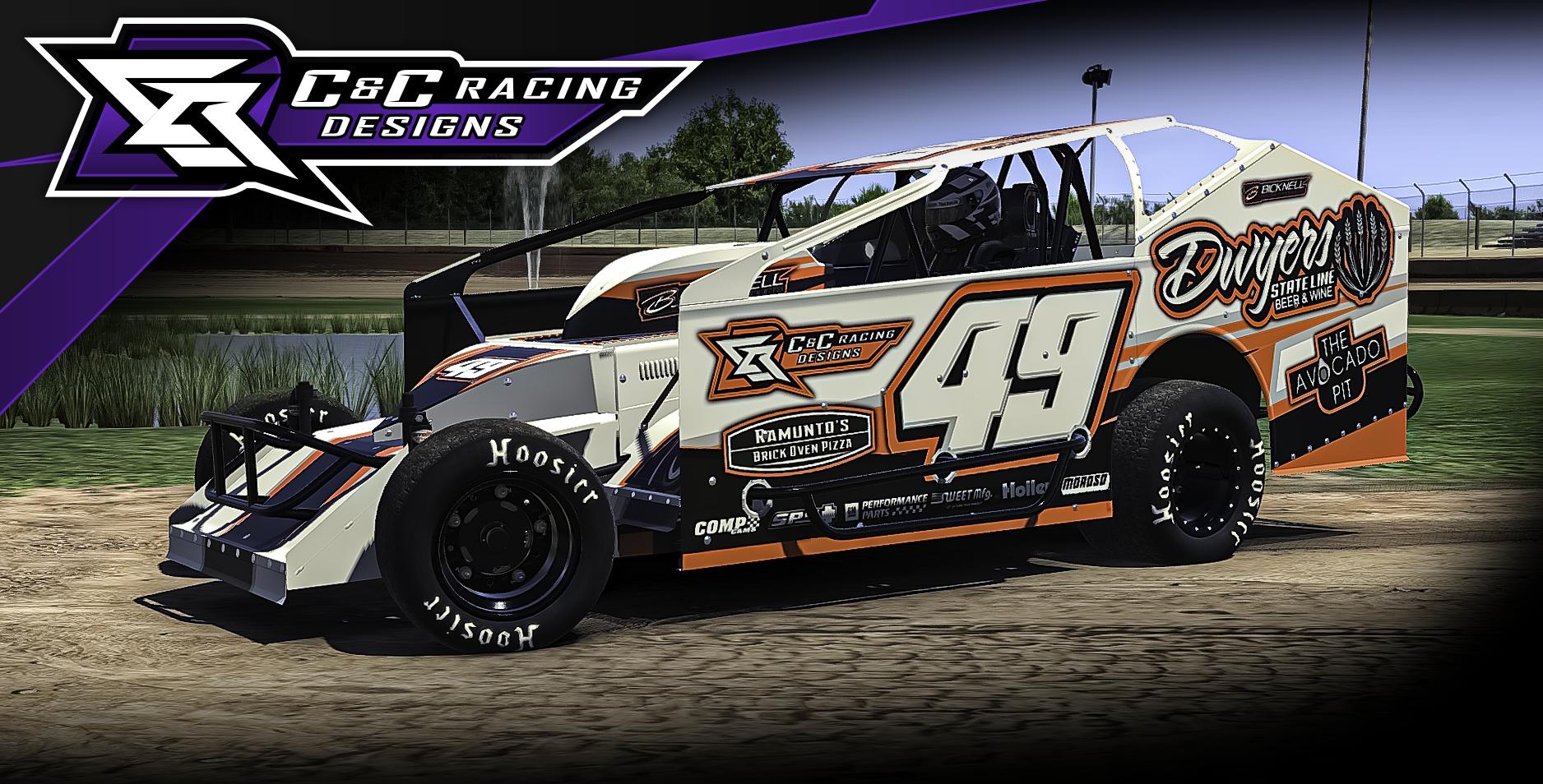 Jake Volpis Big Block Modified! by Jameson T Colbridge - Trading Paints