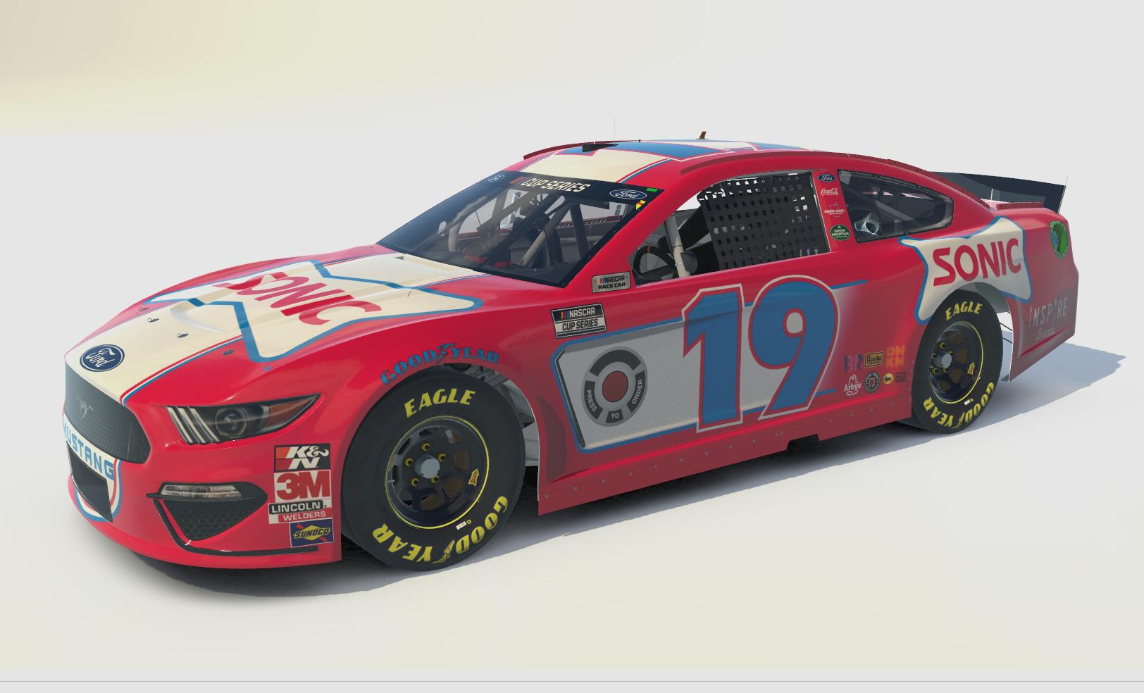 Sonic Drive In NASCAR Cup Series Ford Mustang by Travis Cedzidlo ...