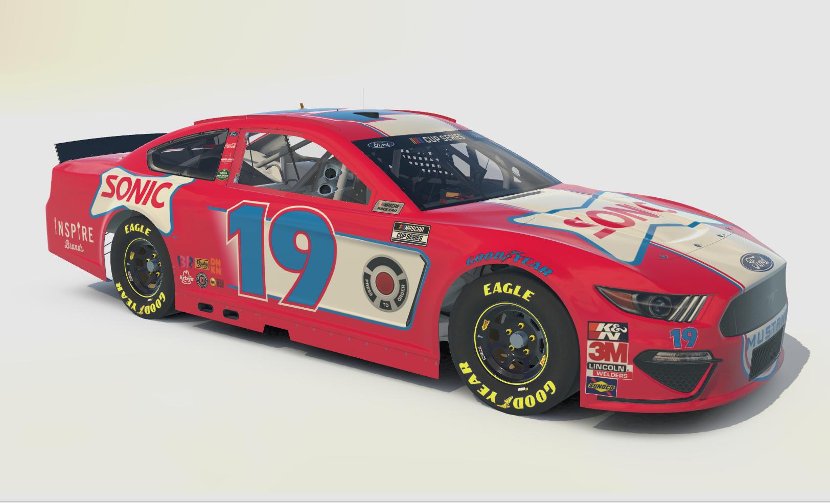 Sonic Drive In NASCAR Cup Series Ford Mustang by Travis Cedzidlo ...