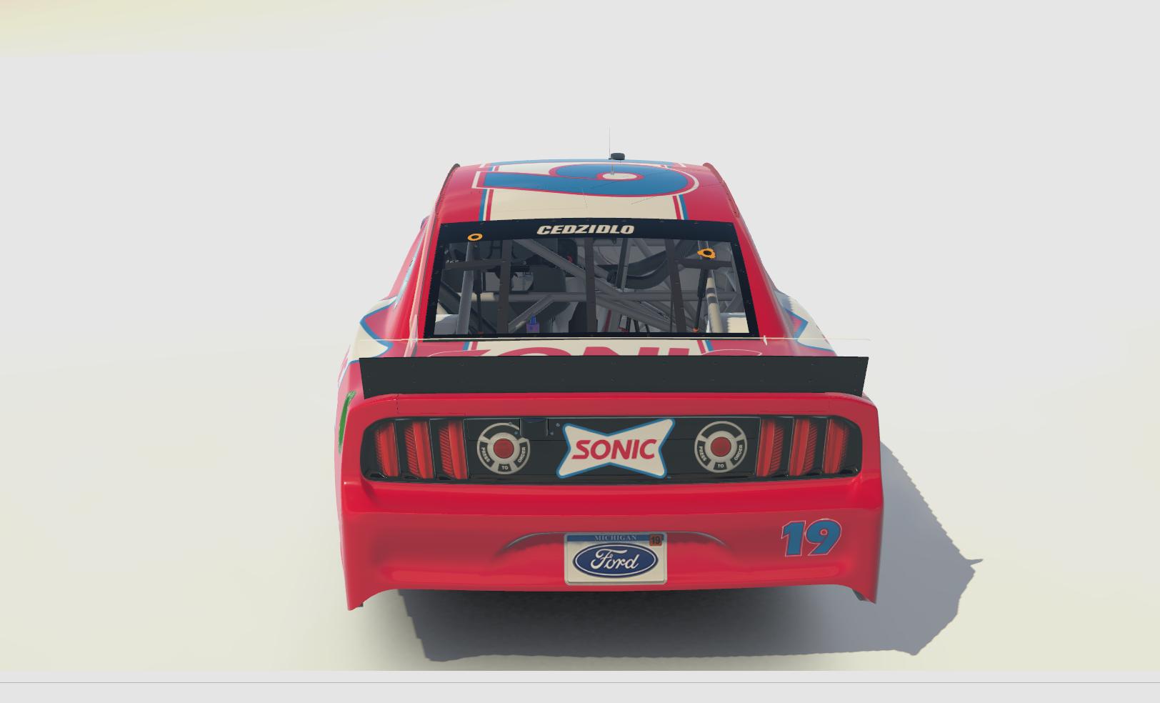 Sonic Drive In NASCAR Cup Series Ford Mustang by Travis Cedzidlo ...