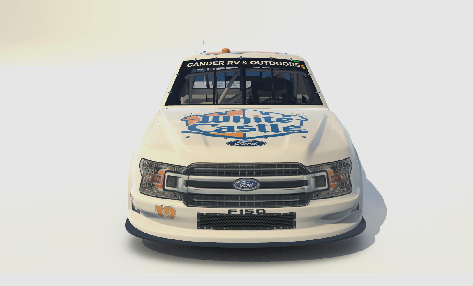 White Castle NASCAR Trucks Ford F150 by Travis Cedzidlo - Trading Paints
