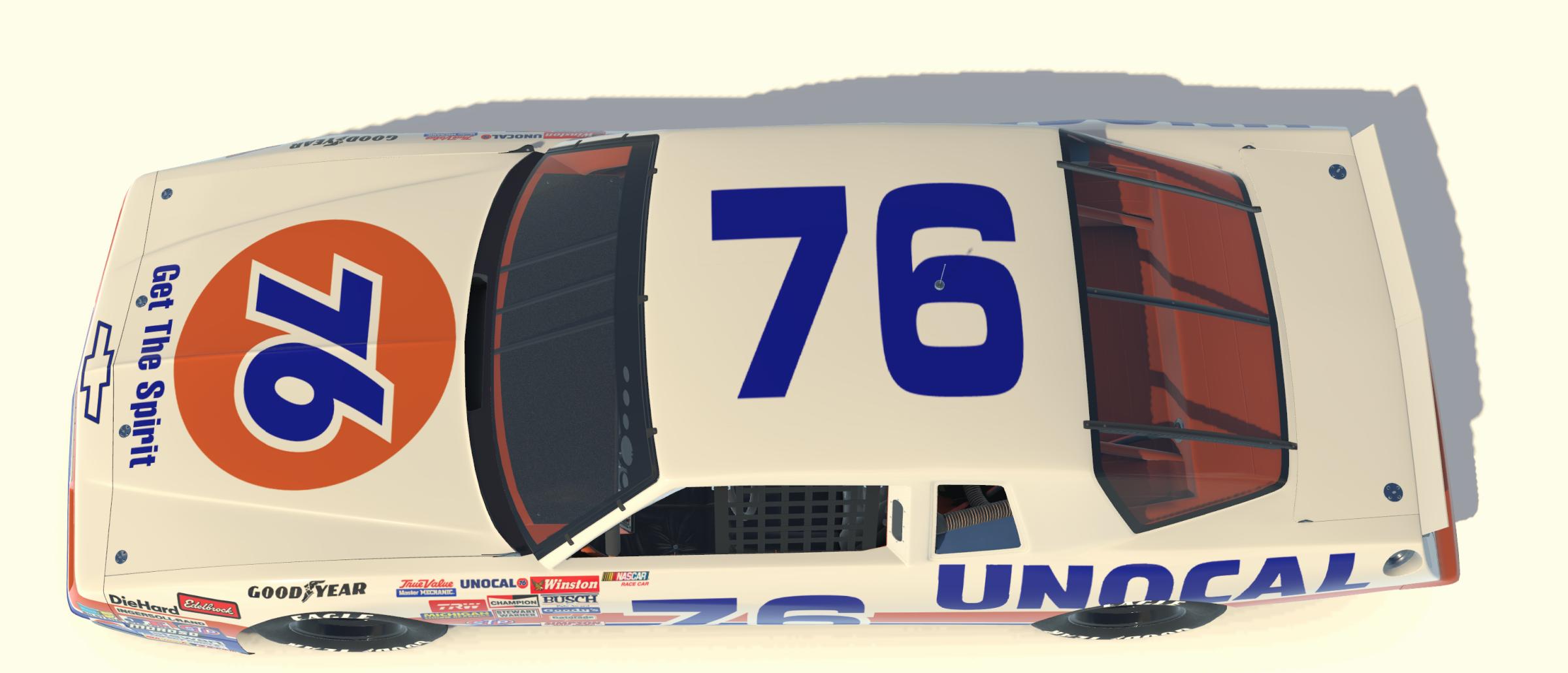 76 UNOCAL Monte Carlo (blank) by Patrick Smith12 - Trading Paints