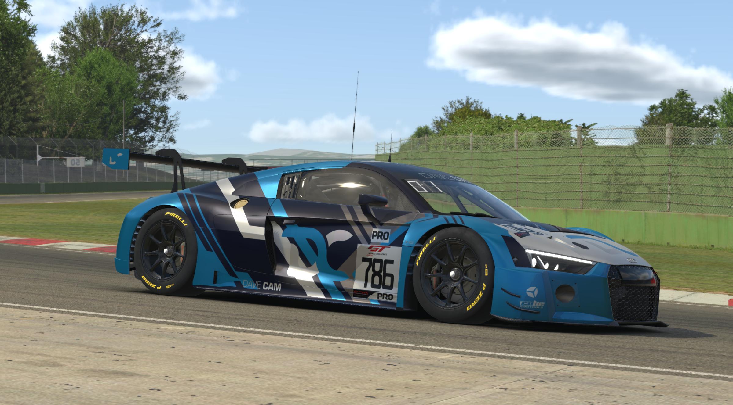 Dave Cam Audi R8 GT3 by Dave Cameron - Trading Paints
