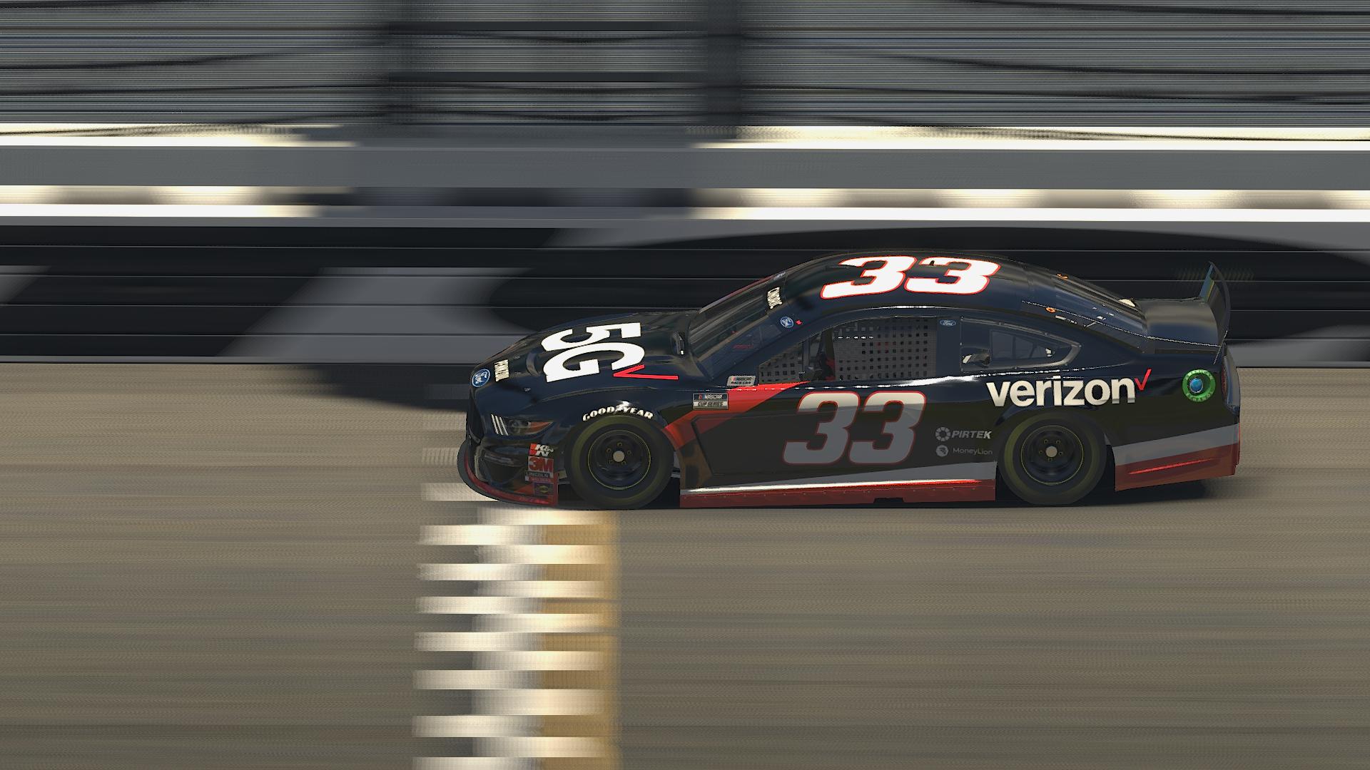 Austin Cindric Verizon #33 Team Penske Ford Mustang by Cory H Harts ...