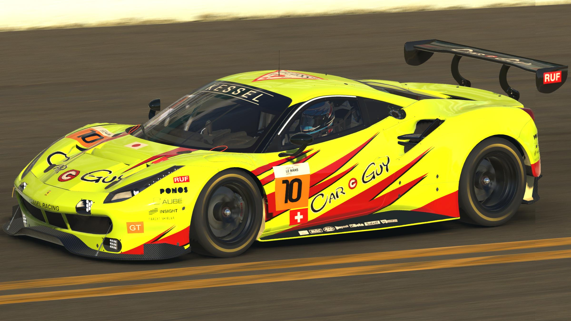 2021 Asian Le Mans Series #57 Car Guy/Kessel Racing Replica (Ferrari ...