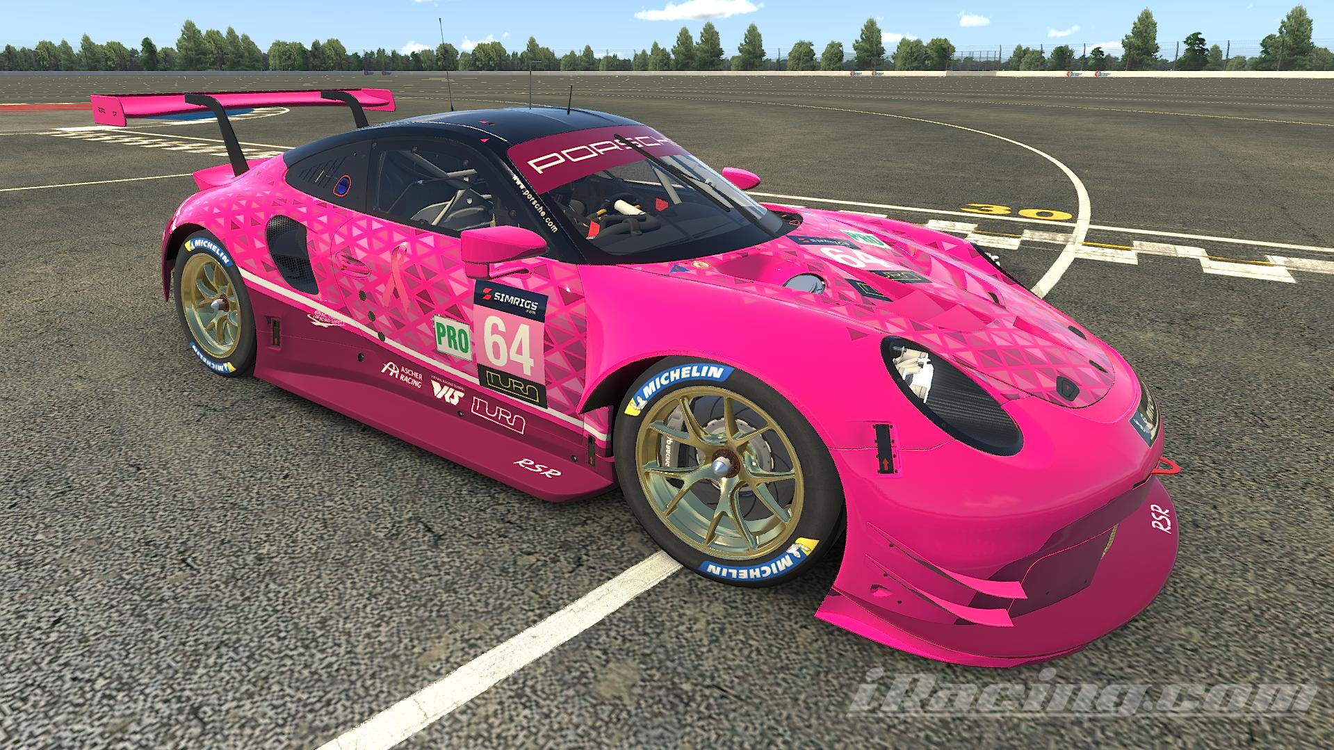 PINK Porsche 911 RSR by Sam D. - Trading Paints