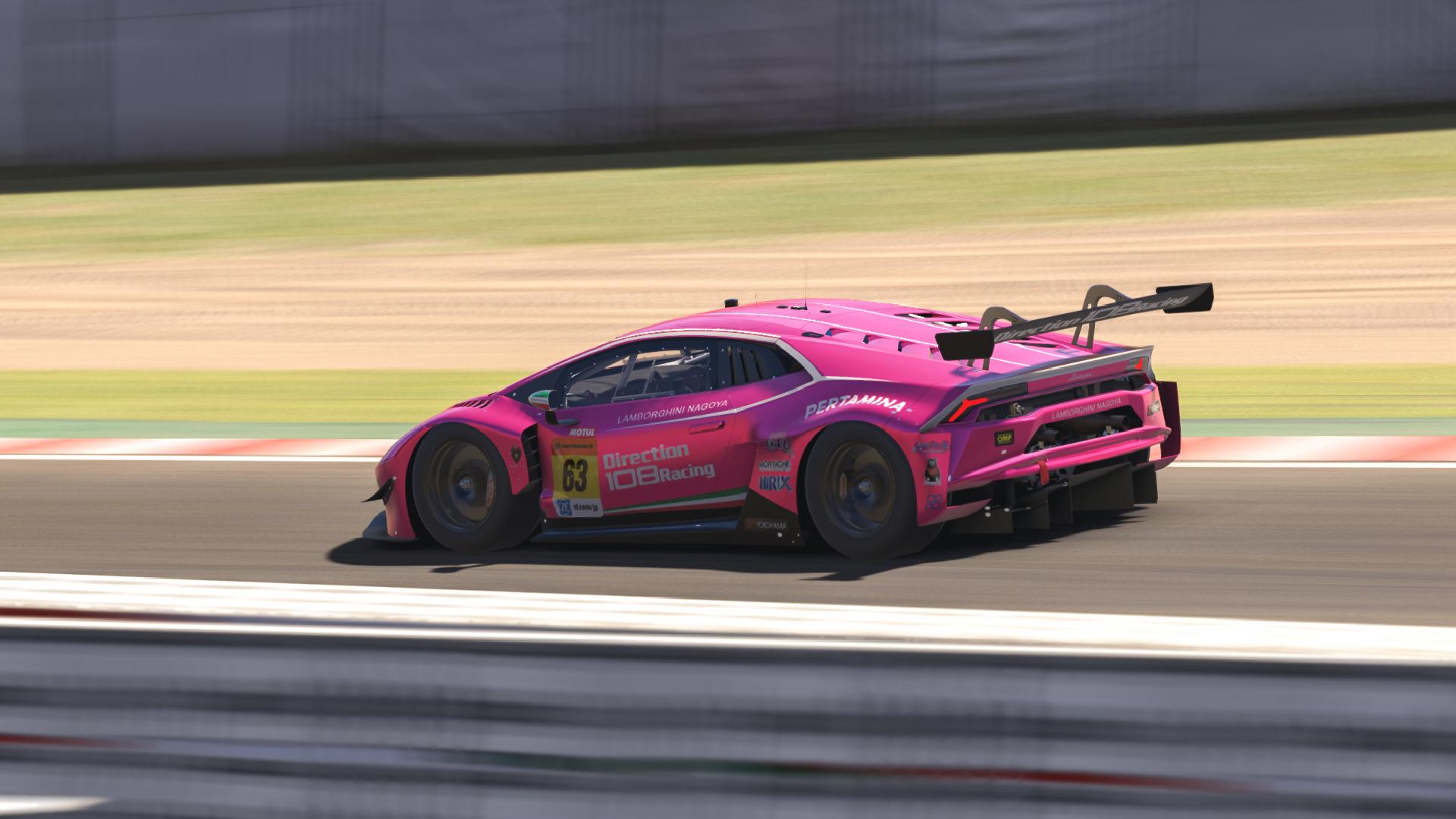 Direction 108 Racing Lamborghini GT3 by Craig Salter - Trading Paints