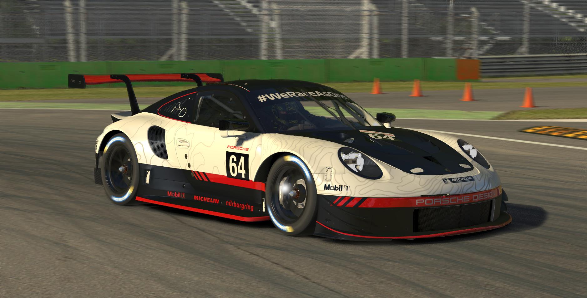 Porsche Nurburgring Prototype Livery by Alexandra Krenn - Trading Paints