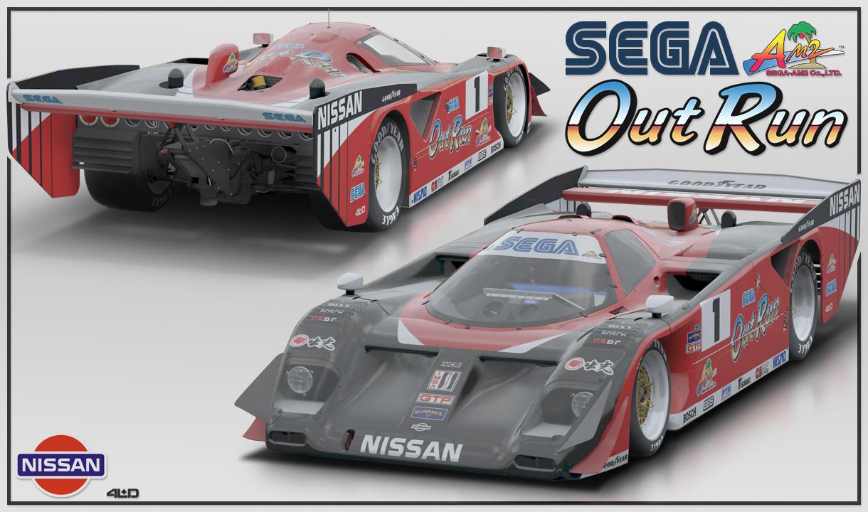 Sega AM2 / OutRun [1986] by Peter Leonard - Trading Paints