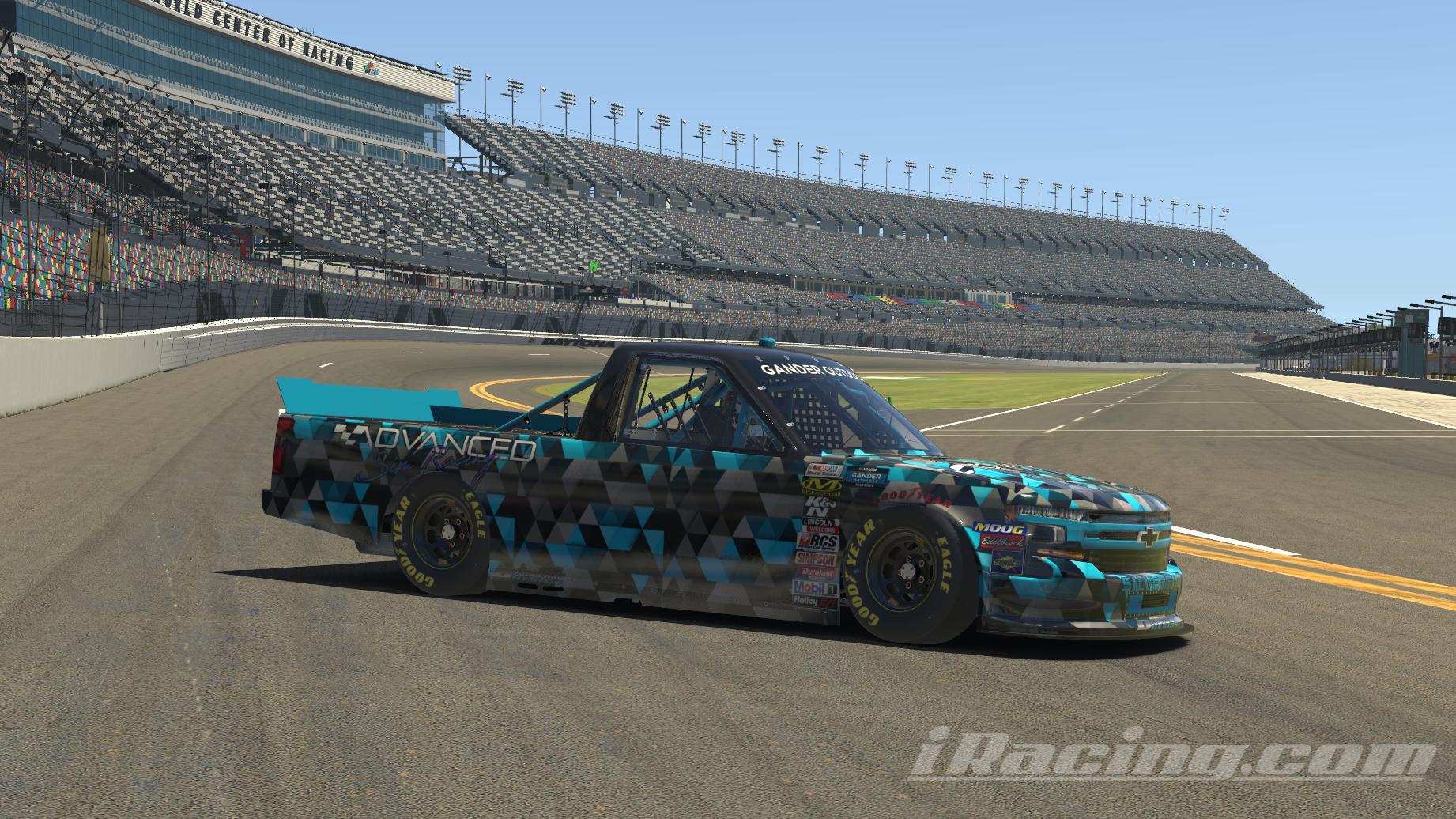 Advanced Sim Racing Nascar Silverado Gander by Carl D. - Trading Paints