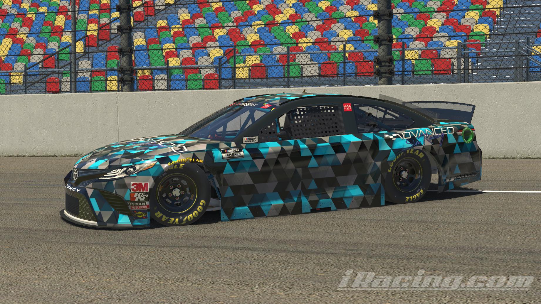 Advanced Sim Racing Nascar Cup Toyota Camry by Carl D. - Trading Paints